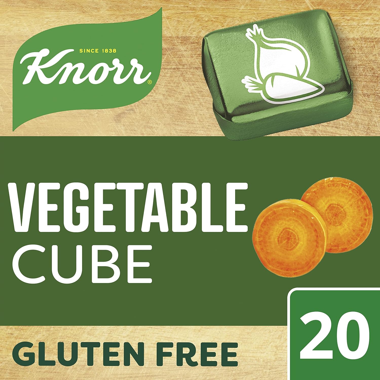 Knorr Vegetable Stock Cubes 20 x 200 g : Amazon.co.uk: Grocery
