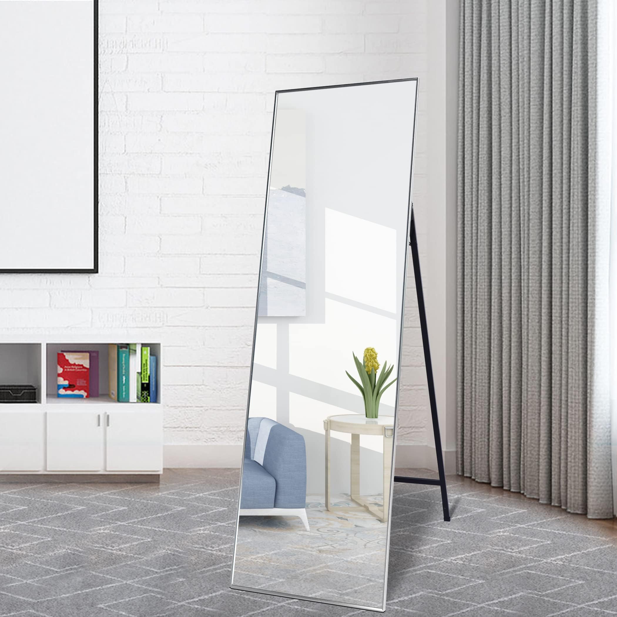 Amazon.com: VEVOR Arched Full Length Mirror, 71'' x 32'', Large Free ...