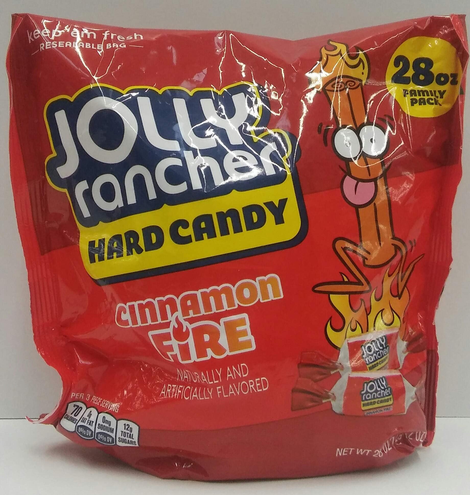 Amazon.com : Jolly Ranchers Cinnamon Fire Hard Candy 28 oz Family Pack ...