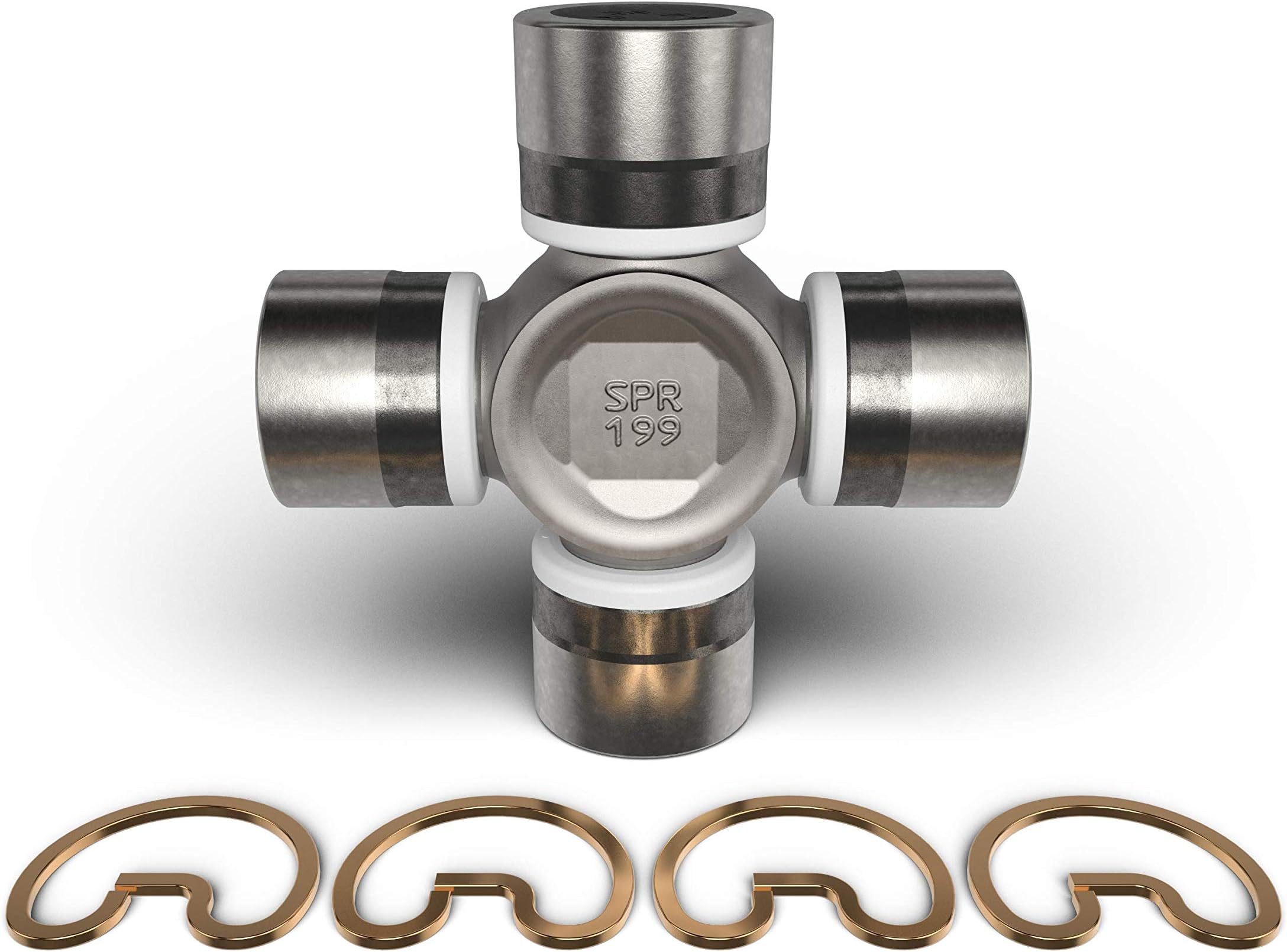 Amazon.com: MOOG 448 Greaseable Premium Universal Joint for Combination ...