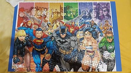 Amazon.com: AQUARIUS DC Comics Puzzle Justice League (1000 Piece Jigsaw ...