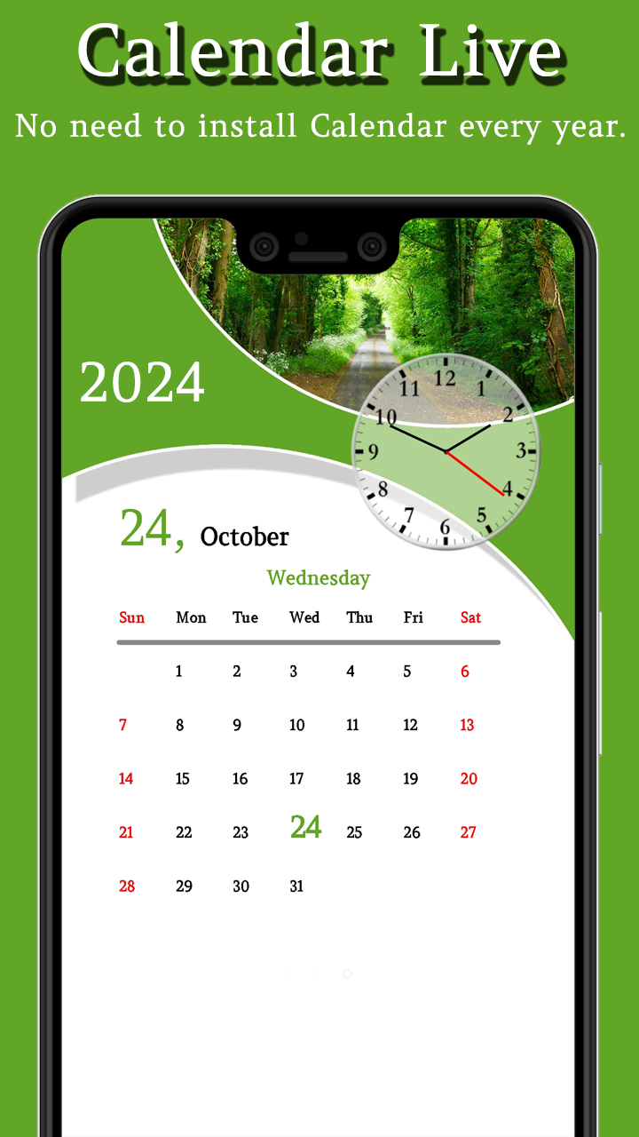 Calendar Live Wallpaper - App on Amazon Appstore