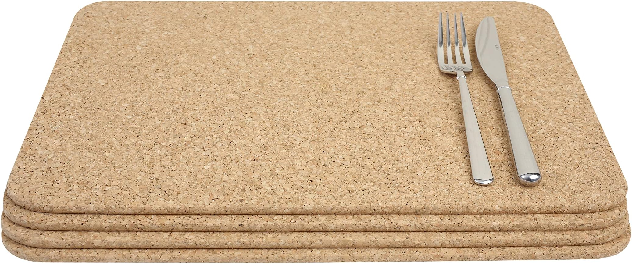 Apollo 200 x 200 mm Cork Place Mats, Set of 6 : Amazon.co.uk: Home ...