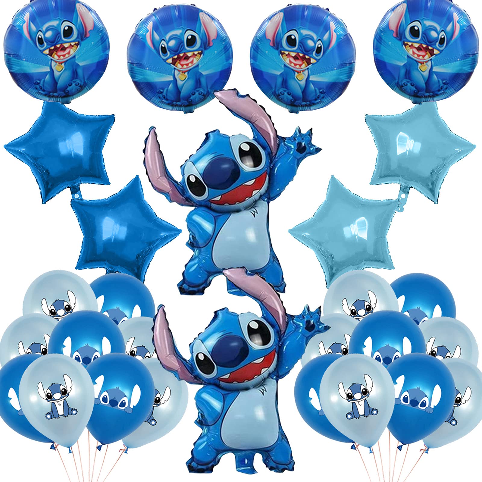 Buy 28Pcs Latex balloons for Lilo and Stitch,Lilo and Stitch Party ...