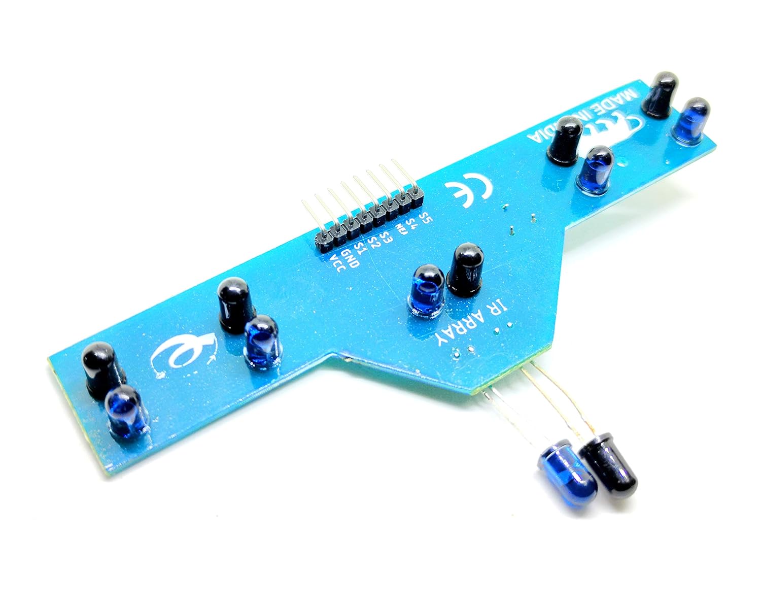 Invento Five 5 Ir Sensor Array With Obstacle Avoidance Compatible Avoidance Sensor Obstacle