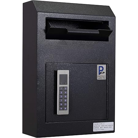 Amazon.com: ProtexSafe Wall Mount Drop Box(WDS-150E II)-Black, Piano ...