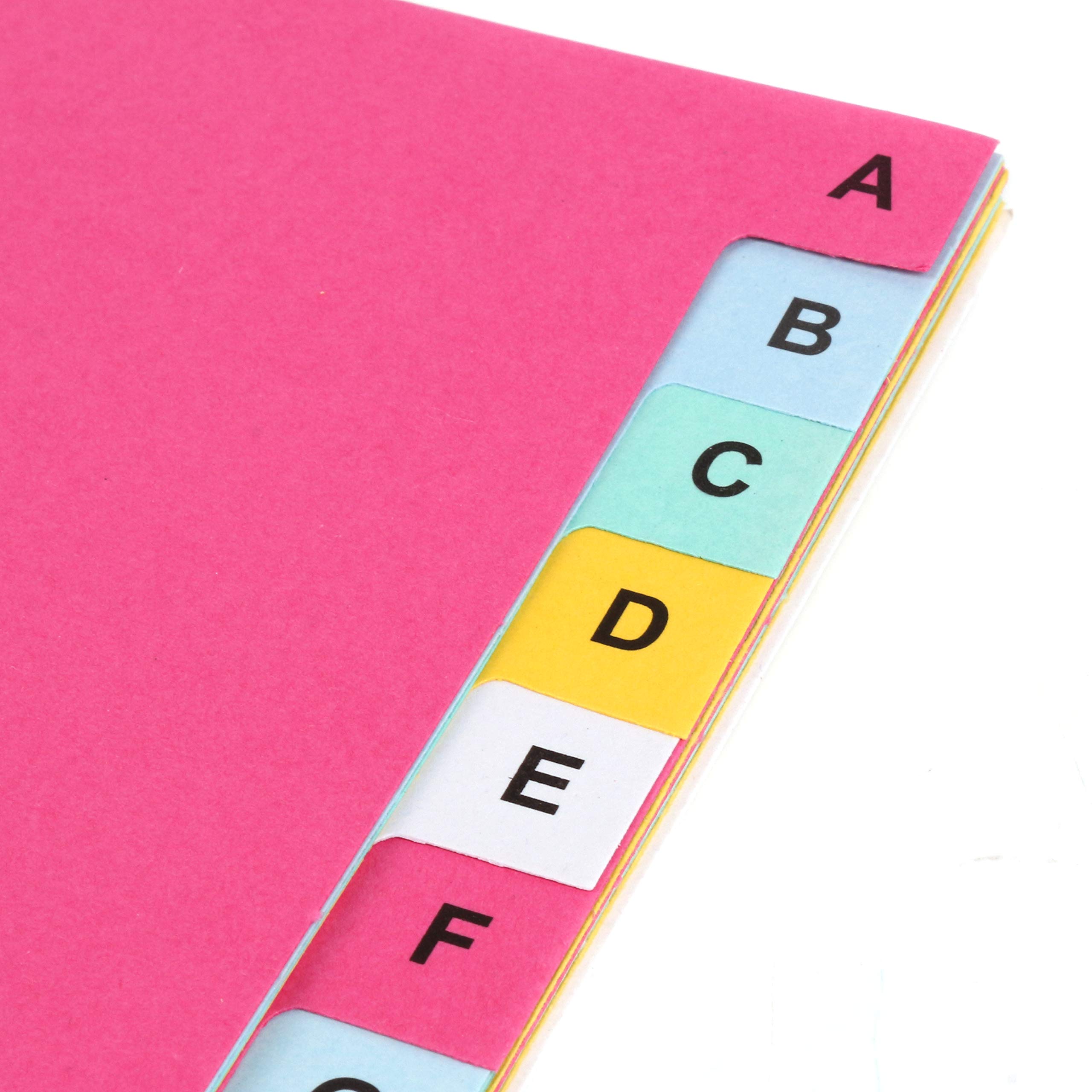 Alphabet Dividers Office Depot Brand Preprinted Tab Dividers A Z Tab