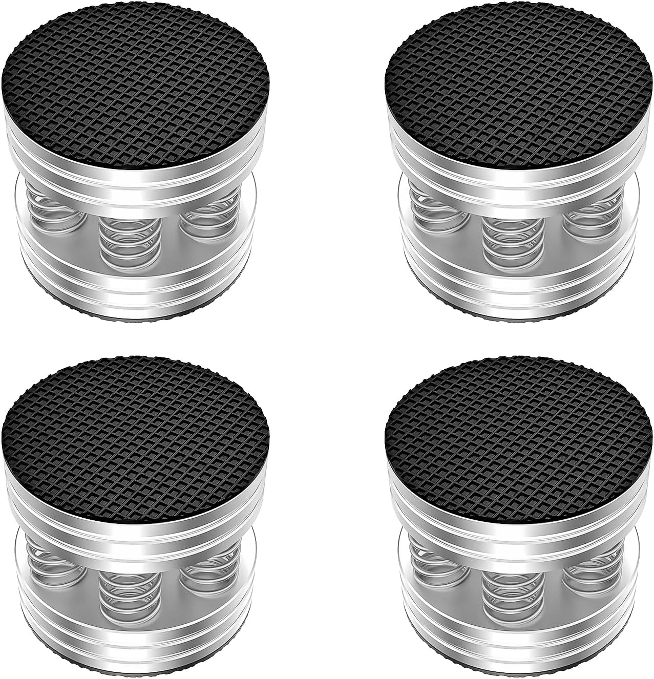 4pcs Aluminum Spring Speakers Spikes Isolation Stand, Adjustable Spring ...