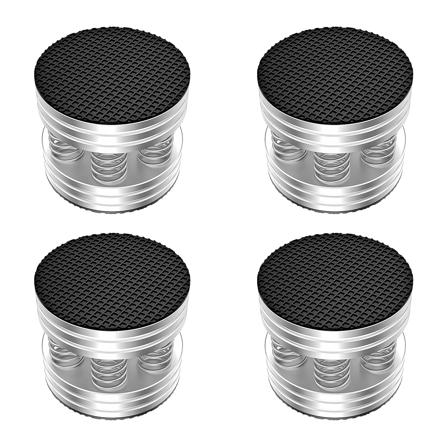 4pcs Aluminum Spring Speakers Spikes Isolation Stand, Adjustable Spring ...