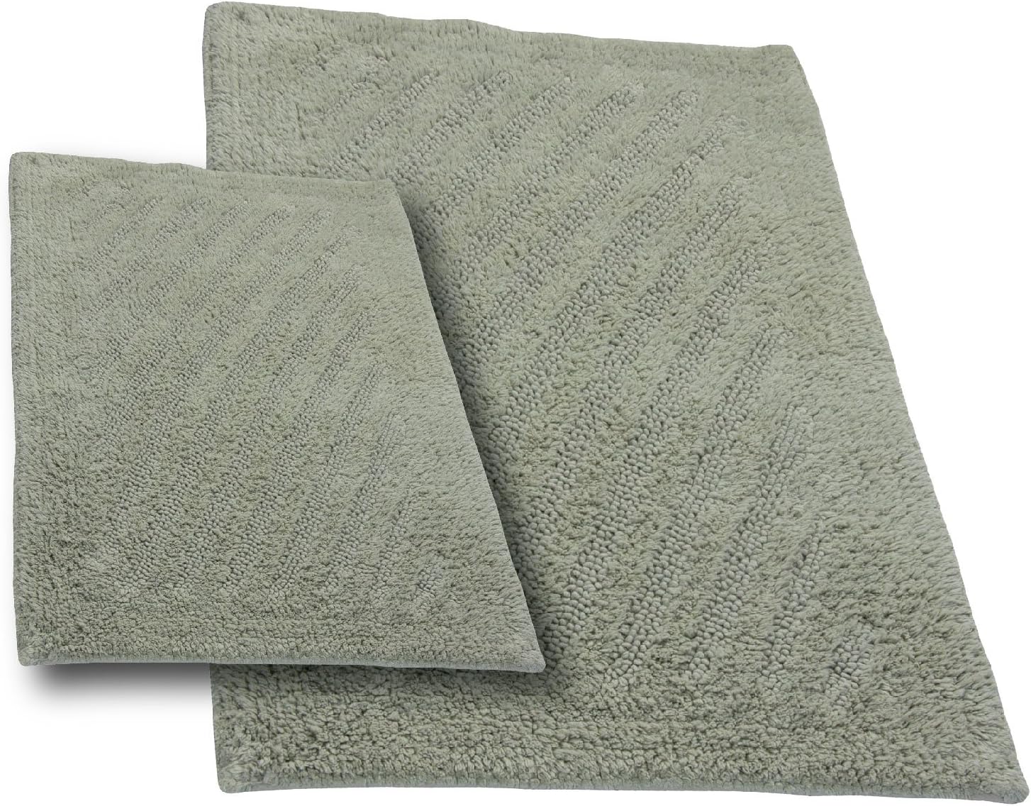 Amazon.com: Castle Hill CH-BR-17X24&24X40-SHSTR-2PCS-LSAG 2-Piece Bath ...