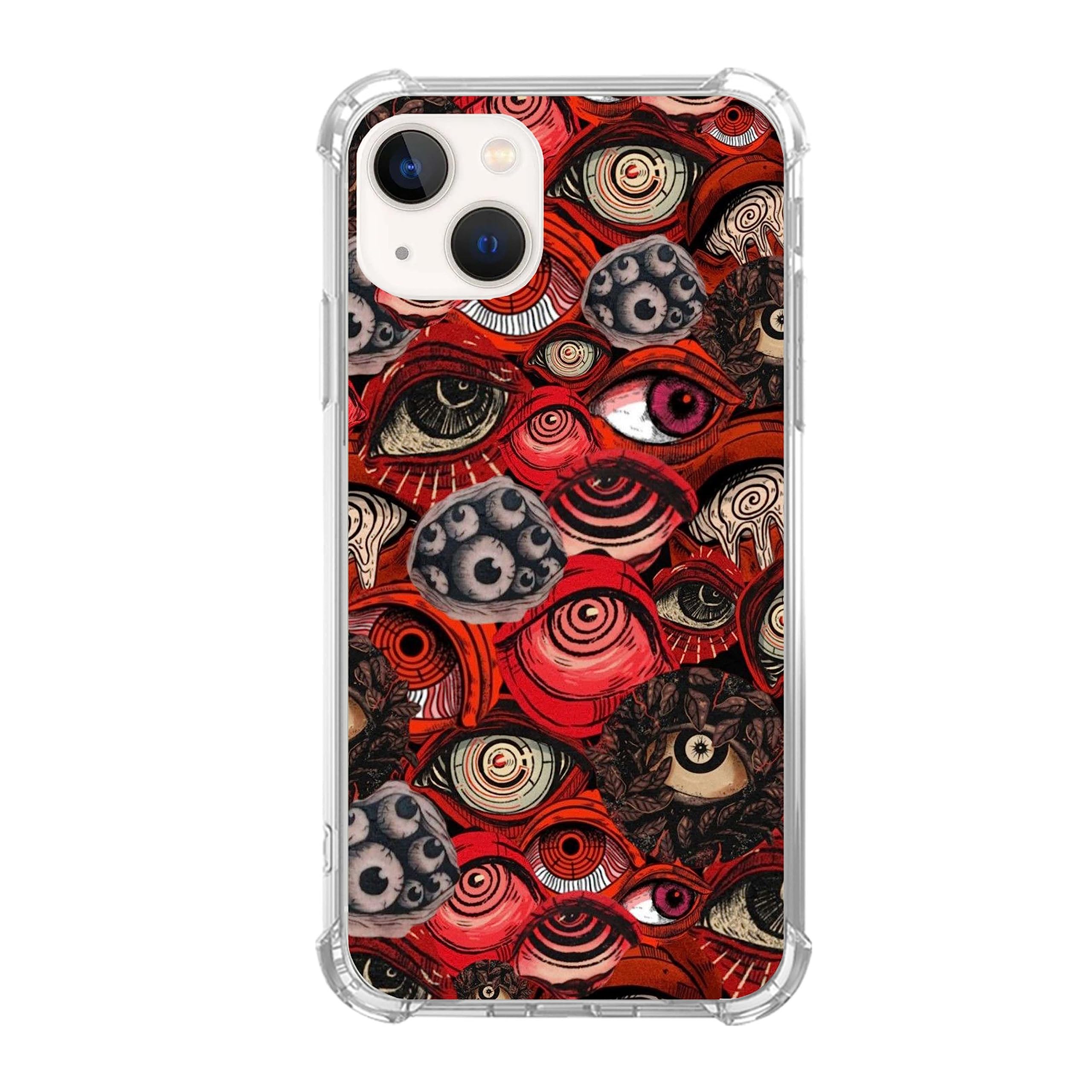Amazon.com: Liehad Psychedelic Gore Eyes Phone Case Compatible with ...