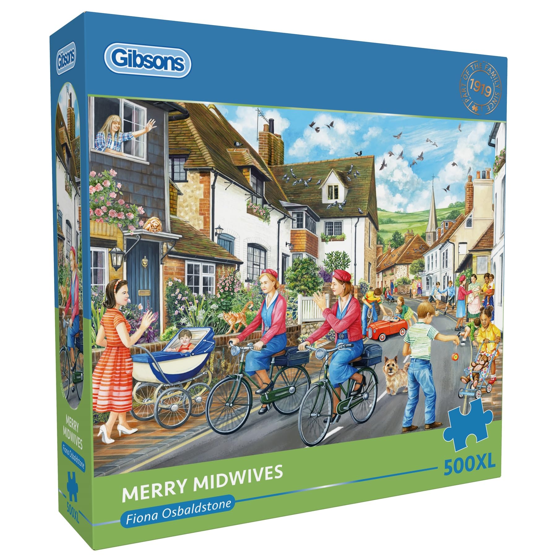 Merry Midwives Extra Large | 500XL Piece Jigsaw Puzzle | Village ...