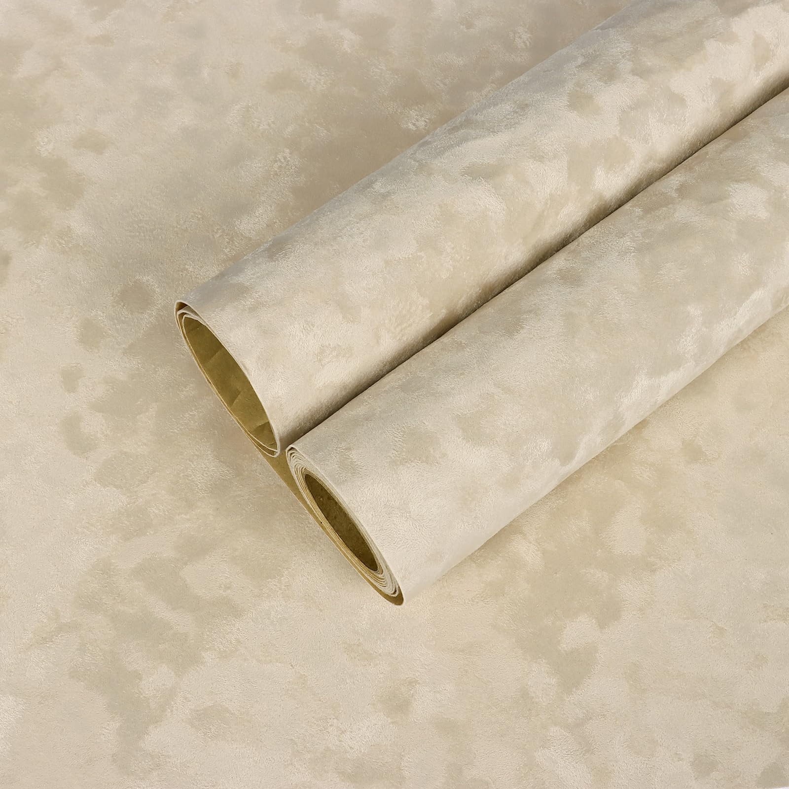 Amazon.com - CHIHUT Beige Self Adhesive Velvet Flock Contact Paper ...