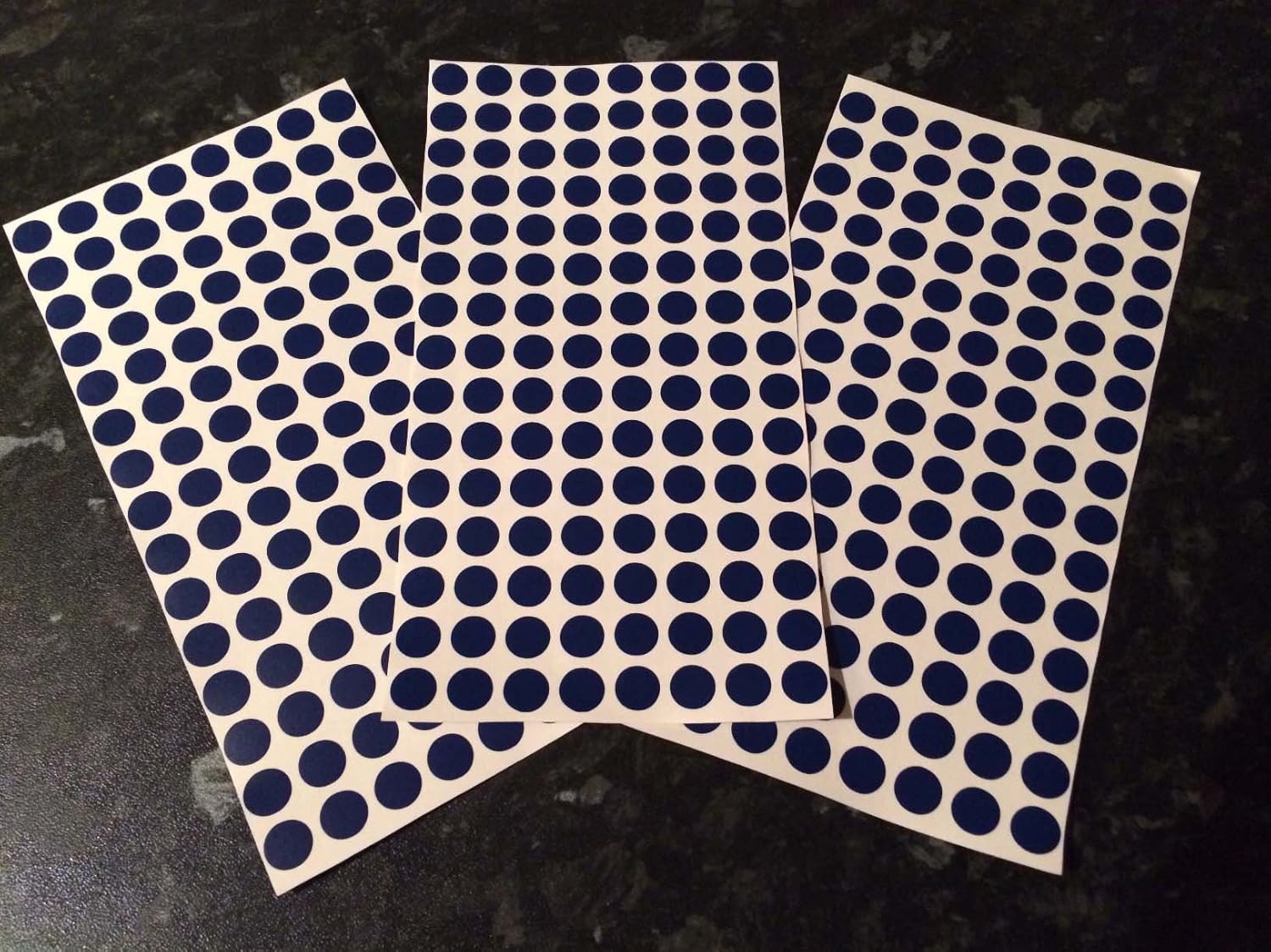 Amazon.com: Round Dots Stickers - 10mm Coloured Self Adhesive Spots ...