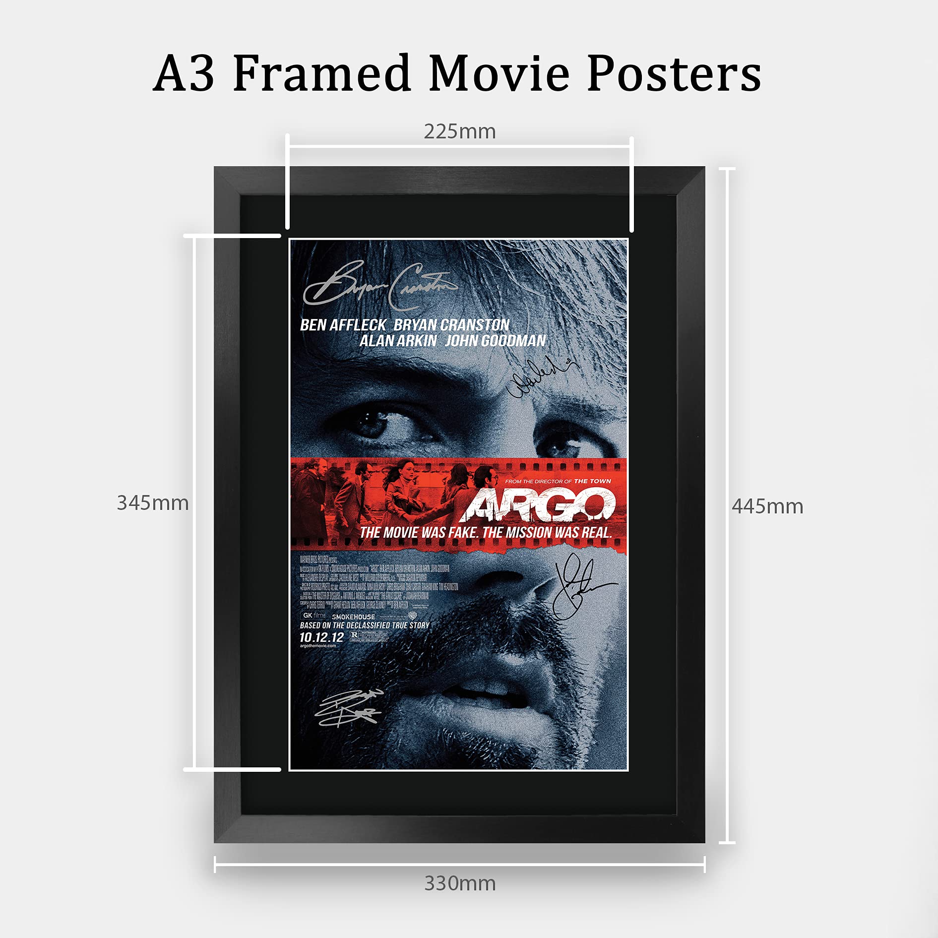 Real Argo Poster Argo (2012) Movie Poster