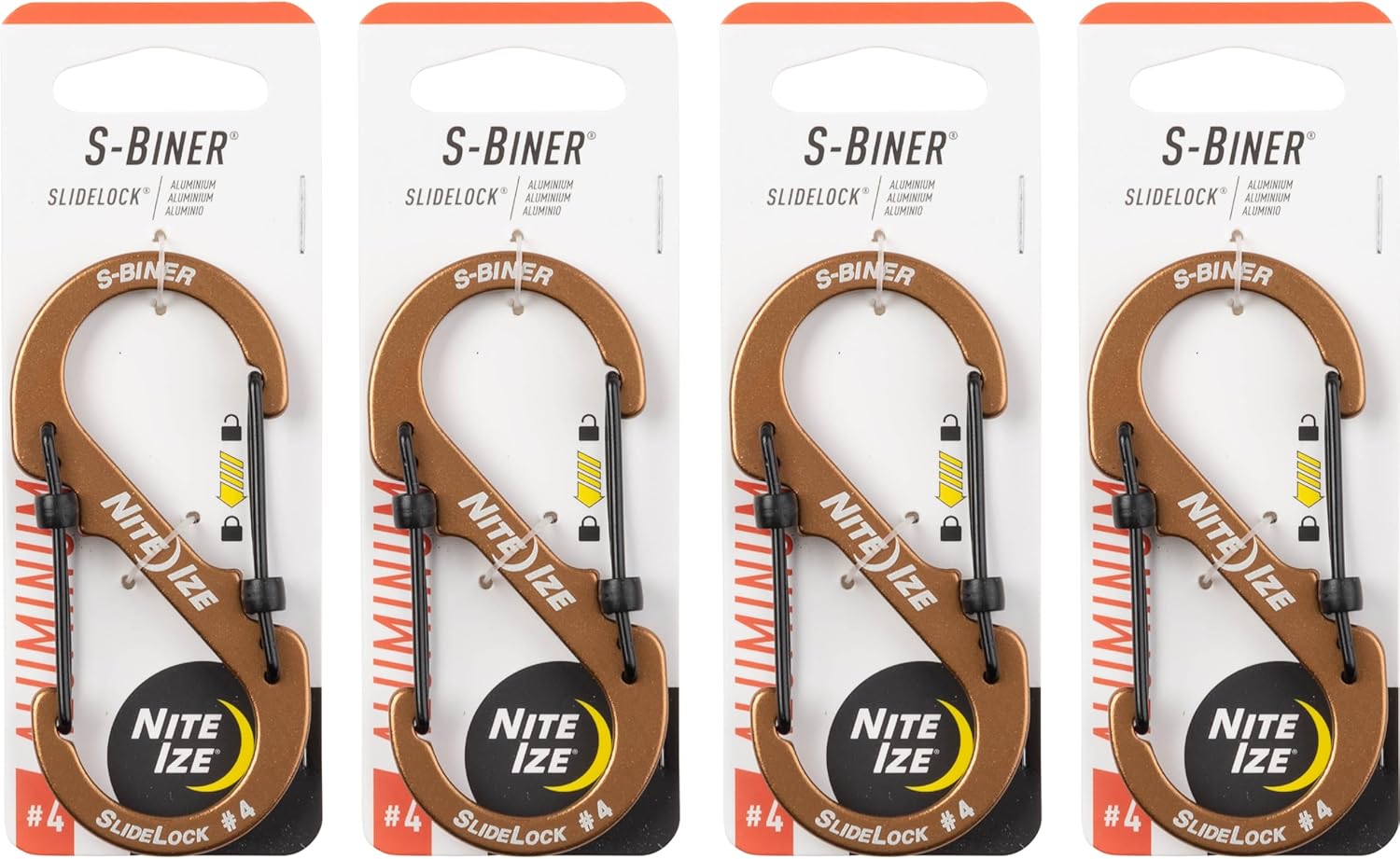 Amazon.com: Nite Ize S-Biner SlideLock Aluminum - Durable Dual ...