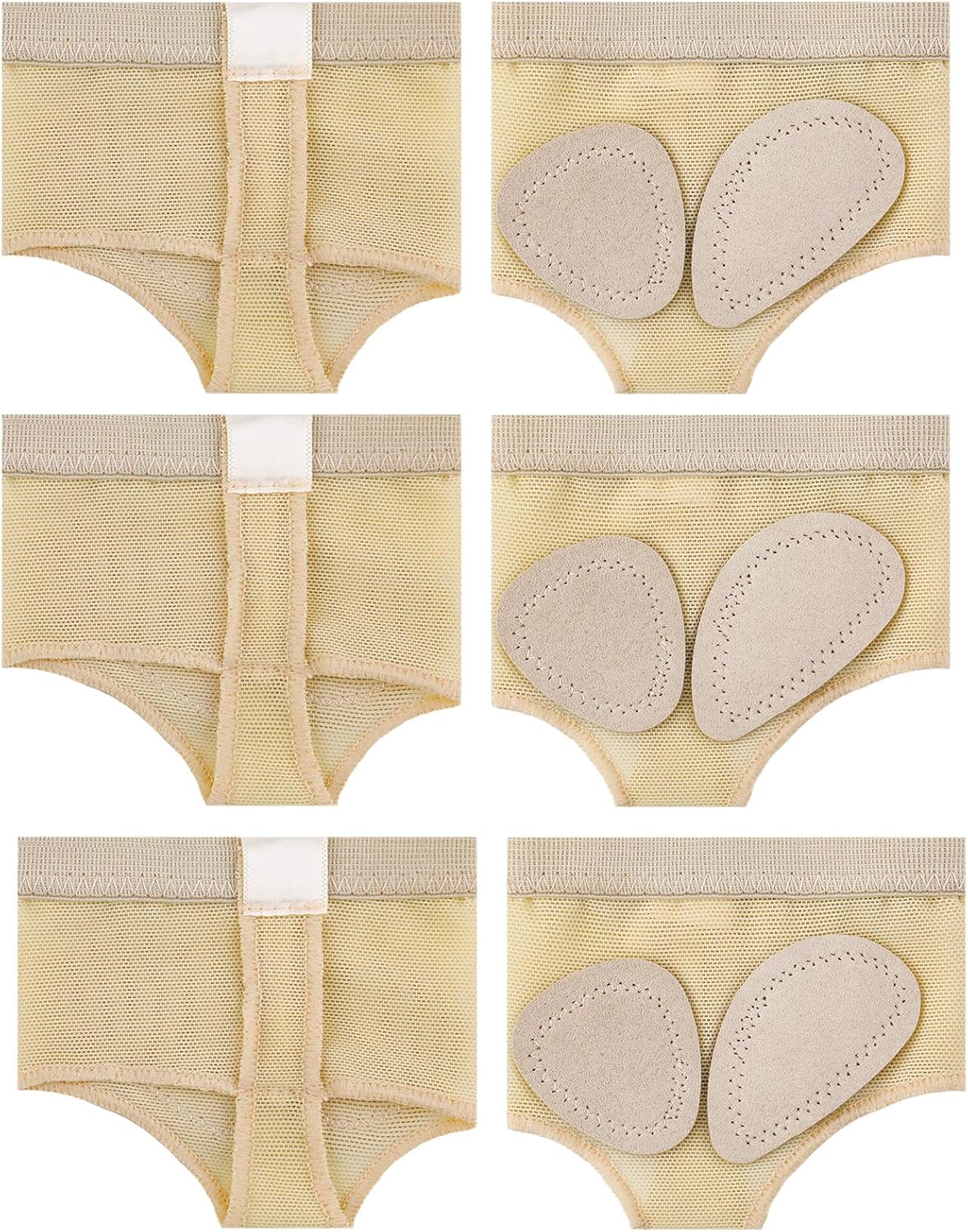 Amazon.com | Floraltop 3 Pairs Contemporary Dance Shoes Lyrical Paws ...