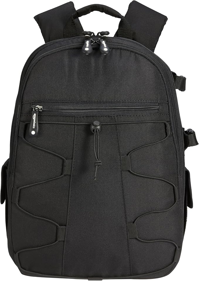 Amazon.com: Amazon Basics Backpack for SLR Cameras and Accessories ...