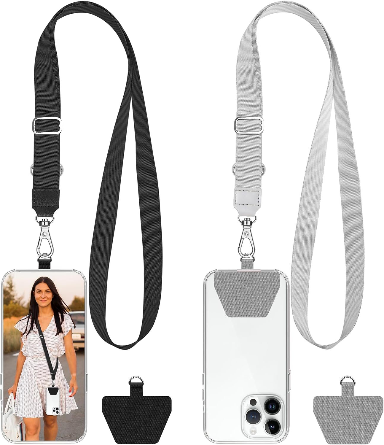 Amazon.com: takyu Phone Lanyard, 2 Pack Adjustable Phone Strap ...