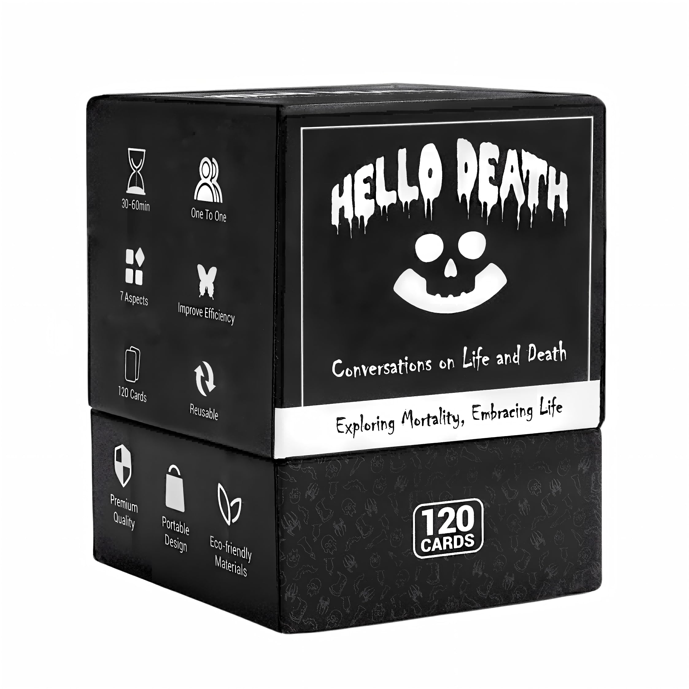 Amazon.com: HELLO DEATH Card Game: 120 Cards to Inspire Deep and Fun ...
