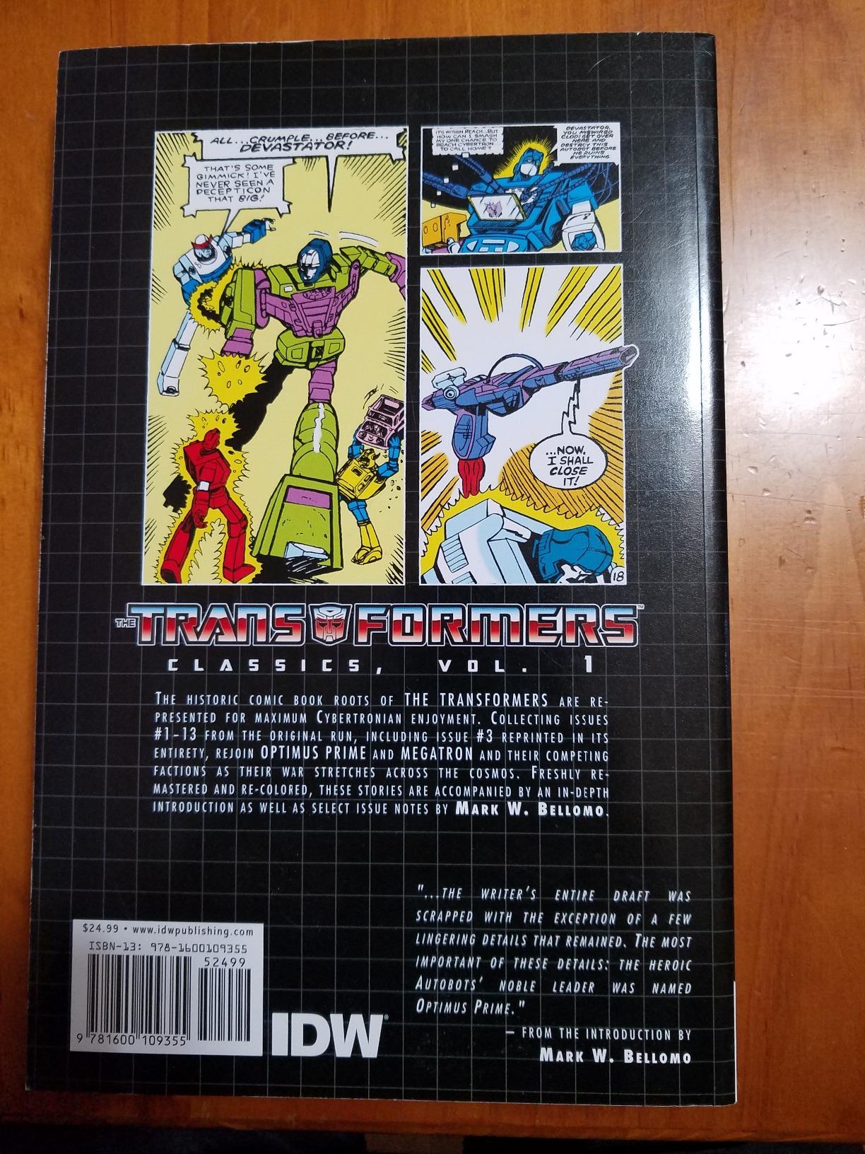 The Transformers Classics, Vol. 1: Mantlo, Bill; Salicrup, Jim ...