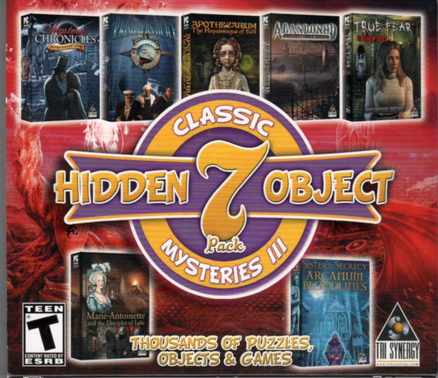 Amazon.com: Classic Mysteries III Hidden Object 7 Pack PC Game : Video ...