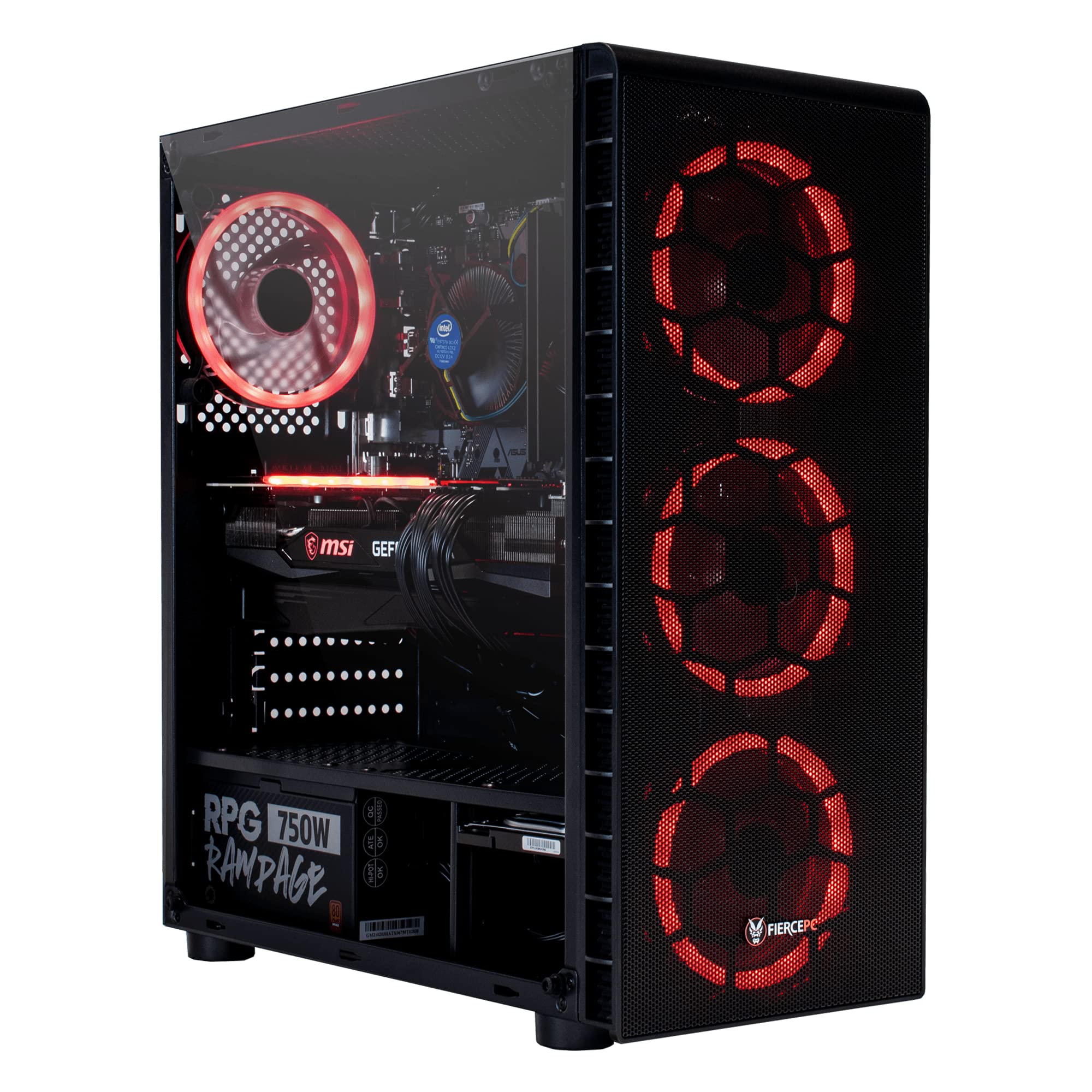 Fierce Gaming PC - Intel Core i5 10400F 4.3GHz, RTX 3060 TI 12GB, 16GB ...