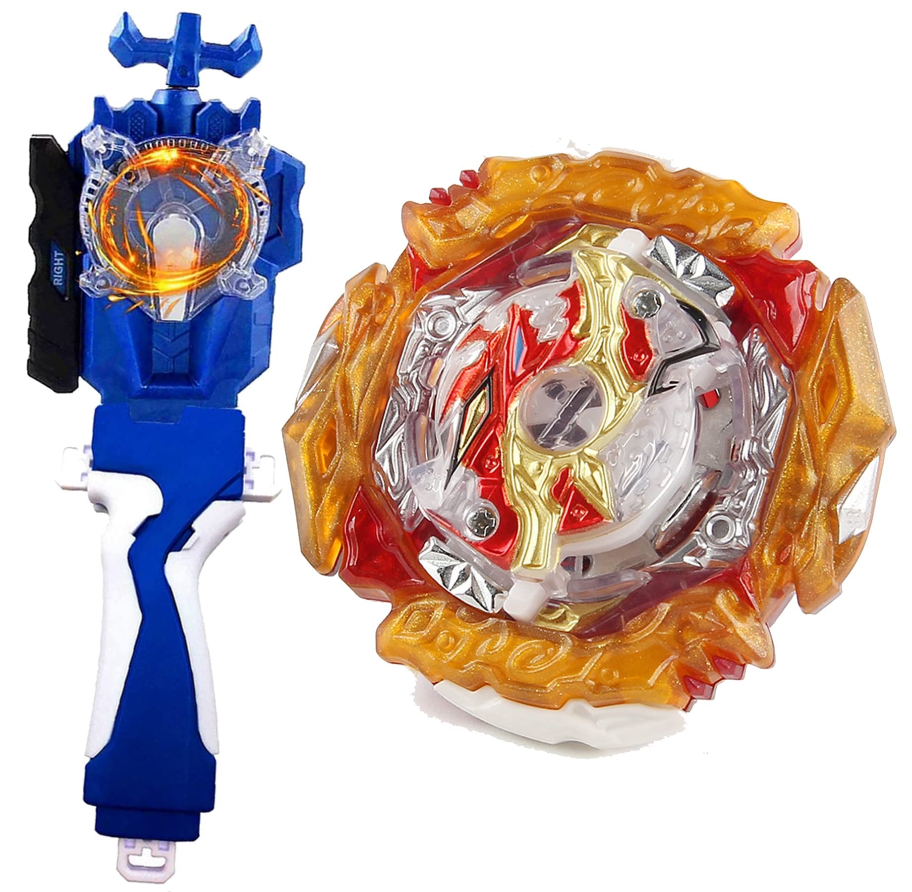 Amazon.com: SUPERBLADE Metal Fusion Games Blade Blades Toy Set Sparking ...