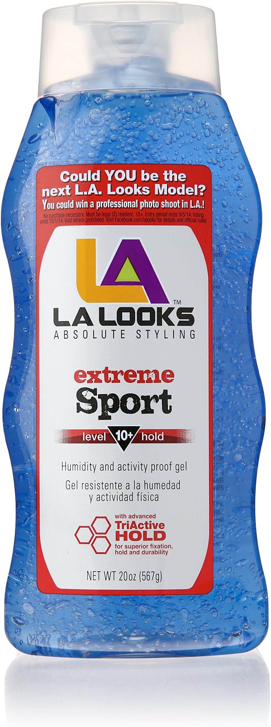 Amazon.com : La Looks Sport Gel 20-Ounce Bottle (Pack of 6) : Hair Care ...