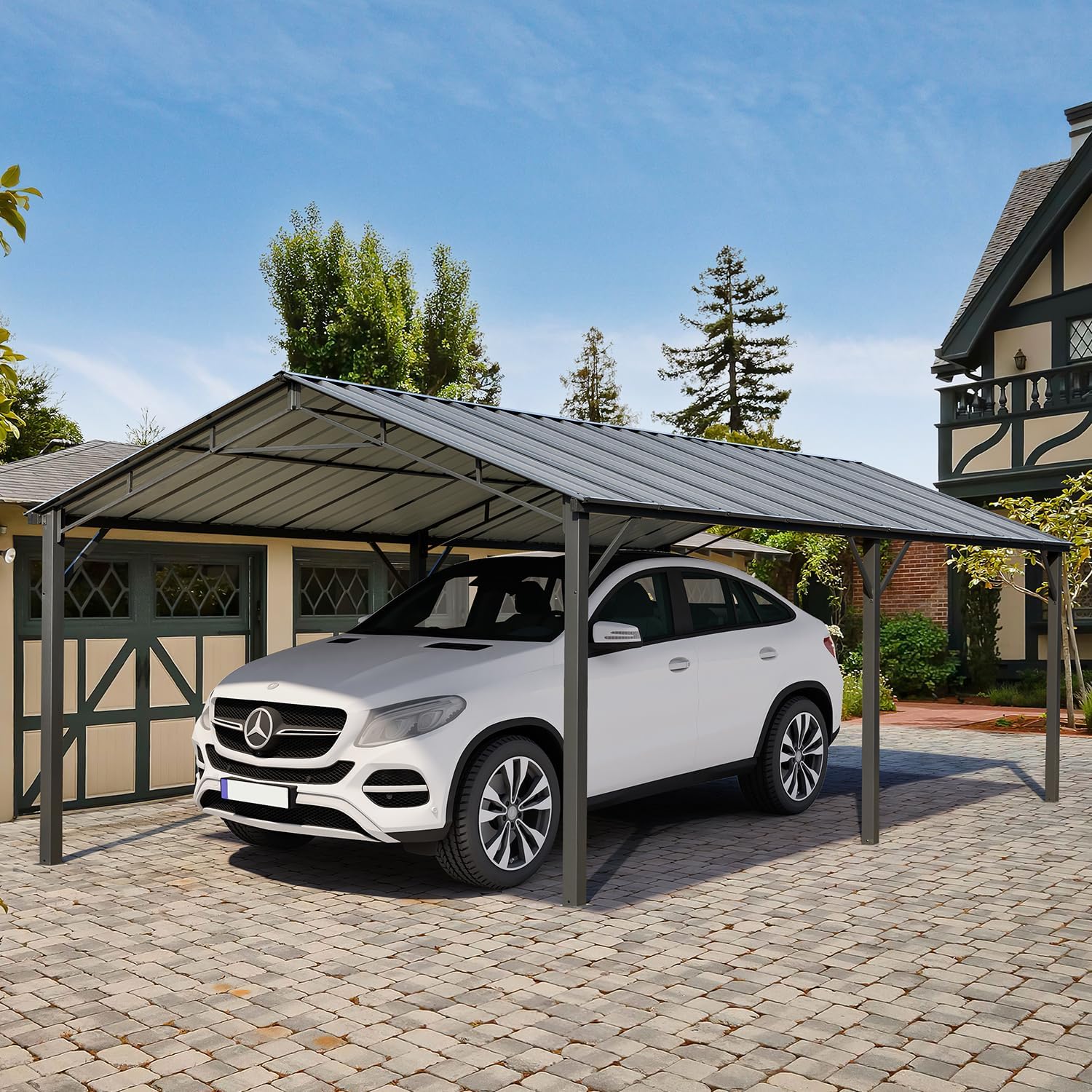 Portable Metal Car Garage Garage Portable Buildings Yoder's