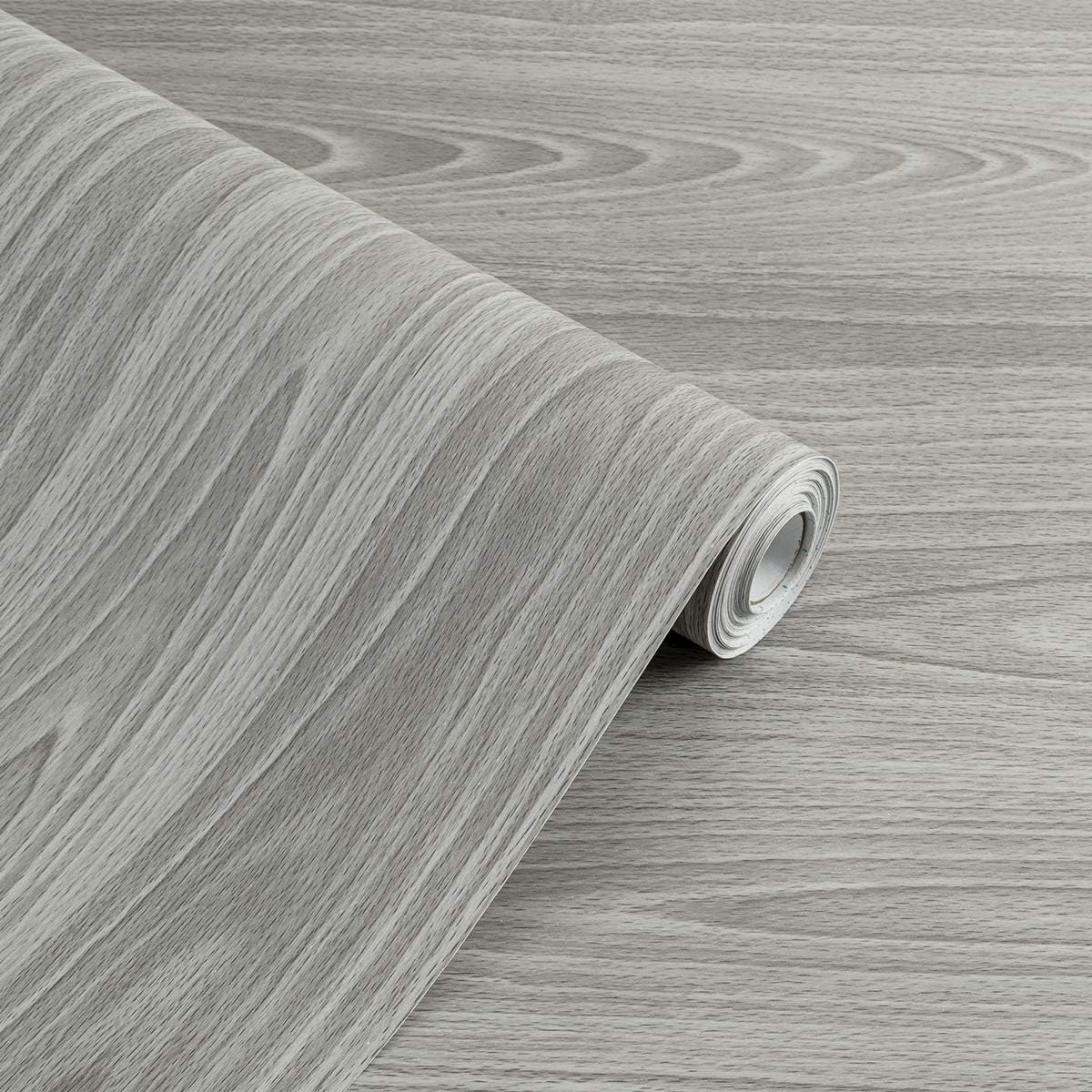 Amazon.com: Melwod Gray Wood Contact Paper 17.71 x 118 Inch Wood Grain ...