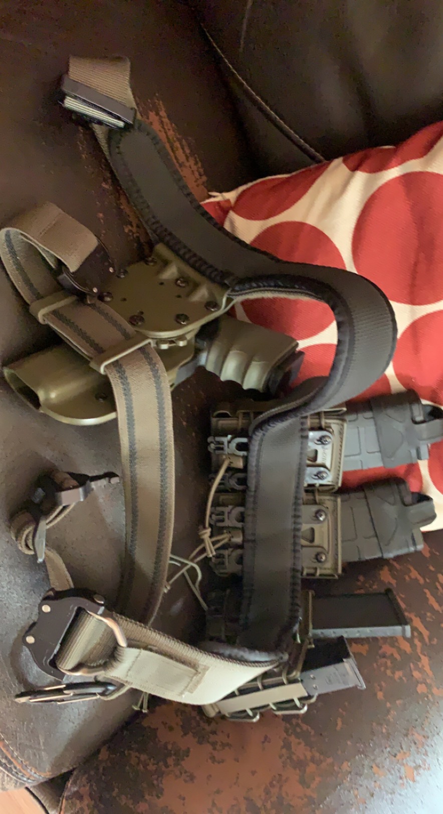 Amazon.com: High Speed Gear Micro Grip Padded Belt Liner Panel, USA ...