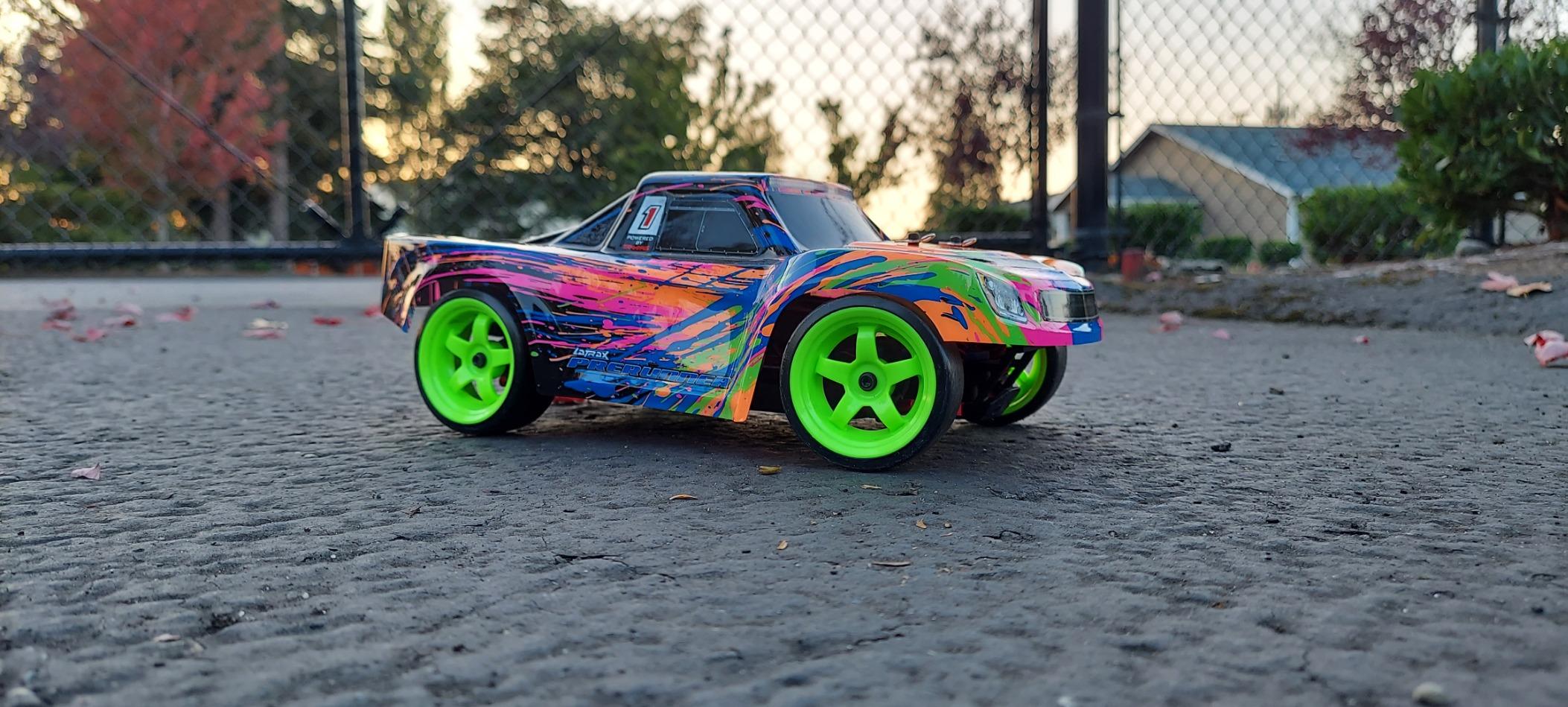 Amazon.com: Traxxas TRA7620 Body, LaTrax Desert PreRunner, color burst ...