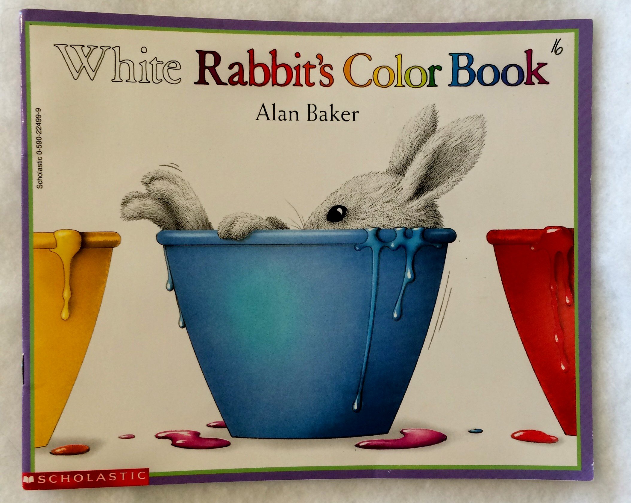 White Rabbit's Color Book: Alan Baker, Alan Baker: 9780590224994 ...