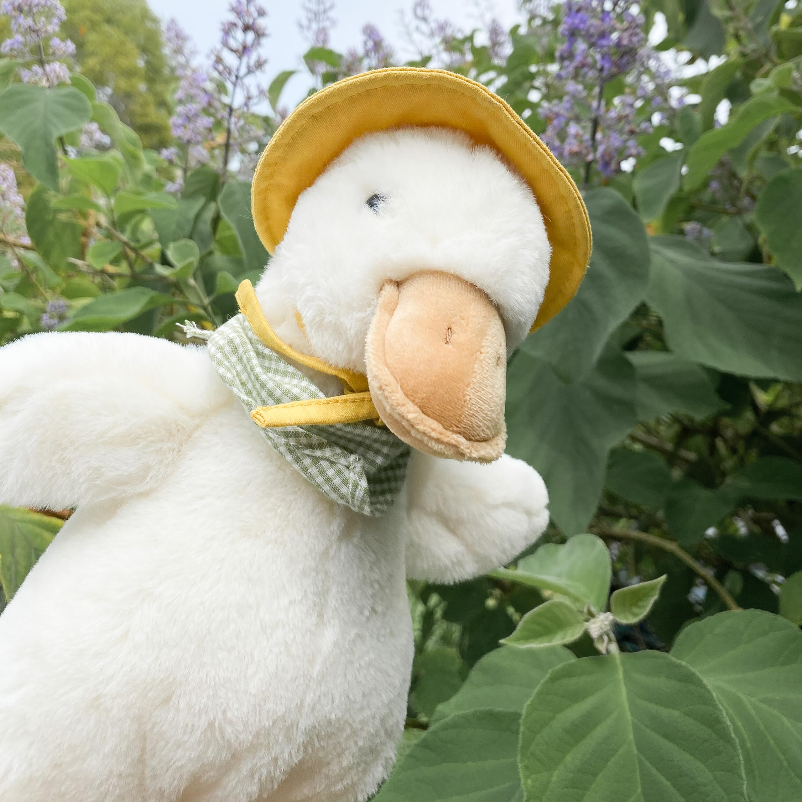 MON AMI Puddles The Duck Stuffed Animal 13/33cm | Cuddly Duck Toy ...