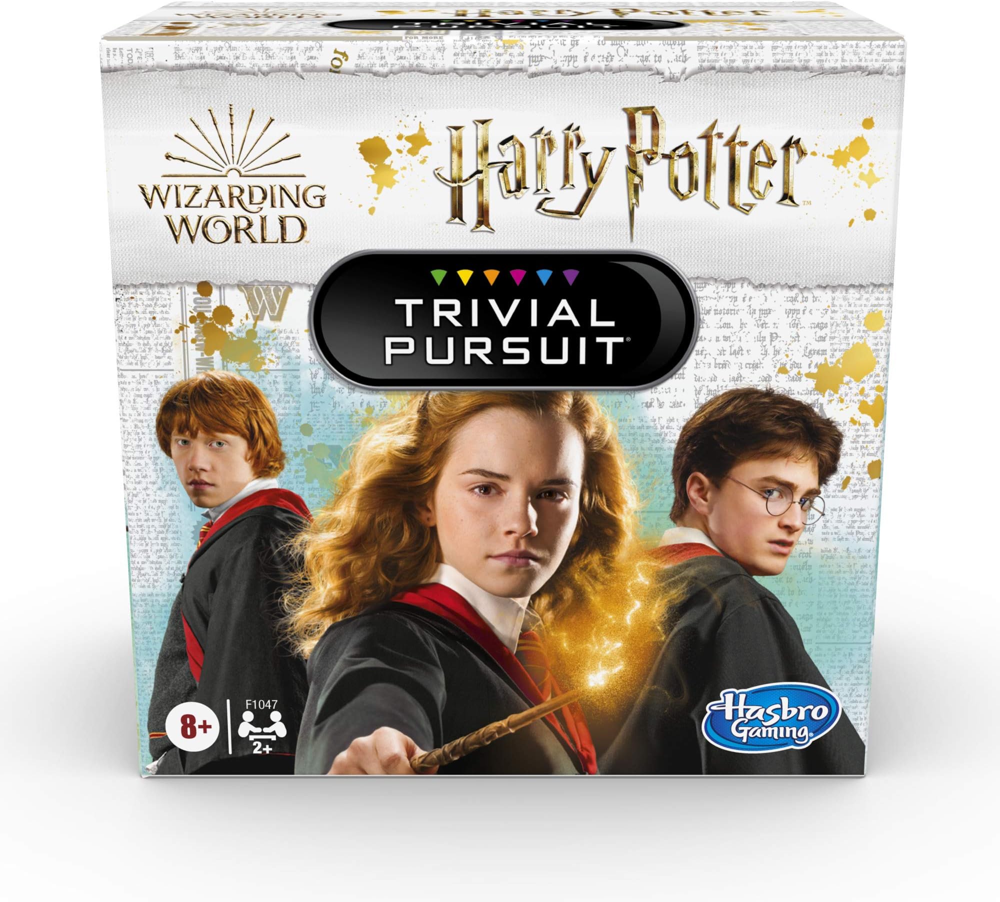 Buy Trivial Pursuit: Wizarding World Harry Potter Edition Board Game ...