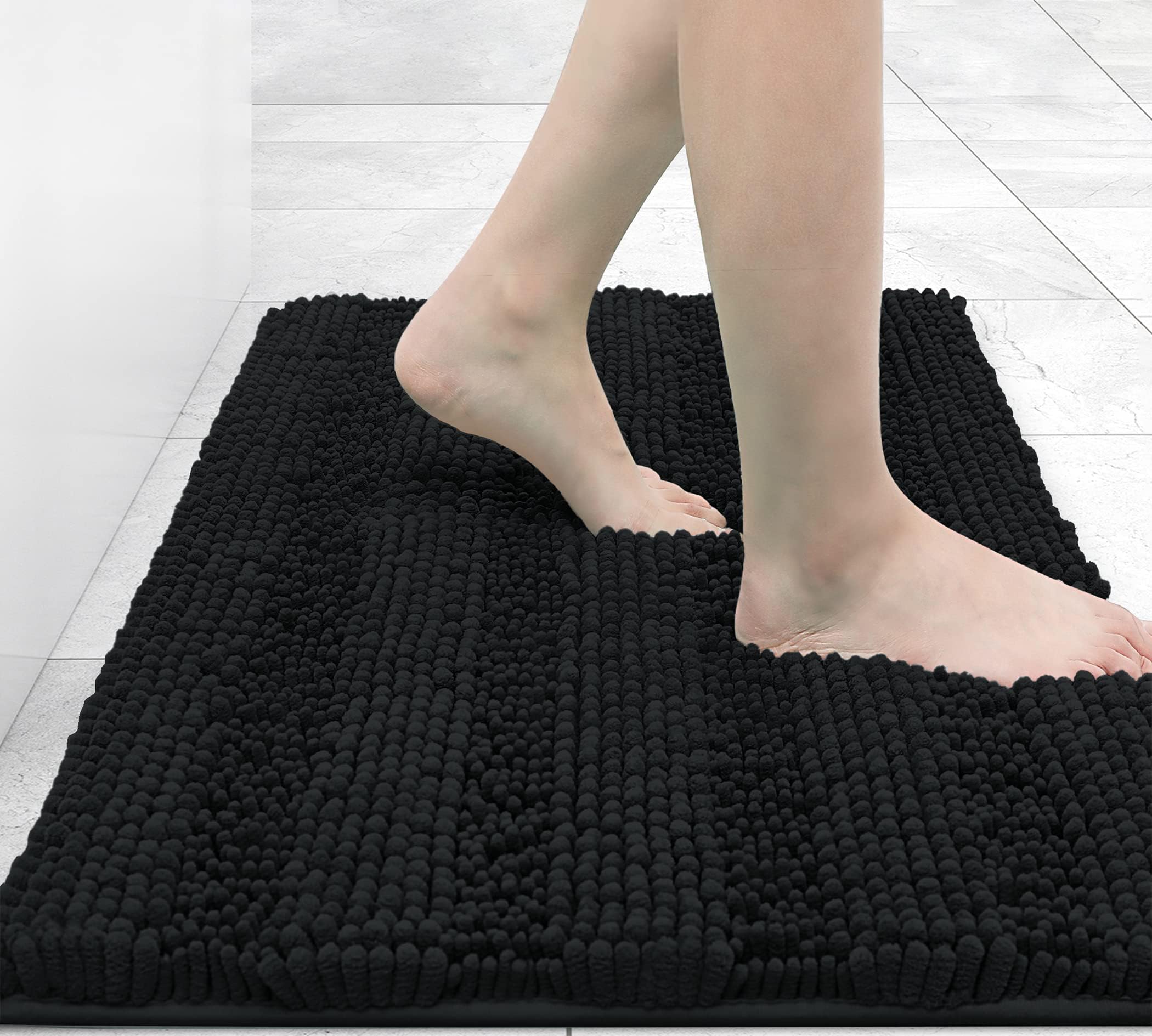 Amazon.com: Gorilla Grip Bath Rug and Area Rug Set, Bath Rug Size 24 x ...