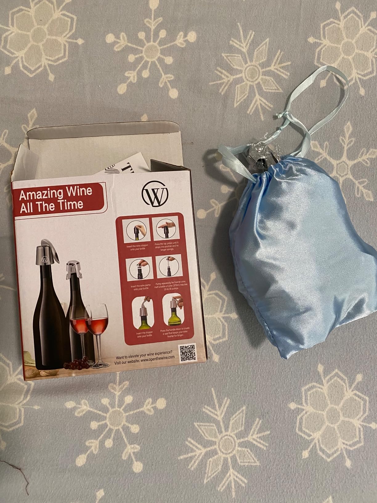 Amazon.com: Open The Wine Accessory Kit - 6 Piece Wine Opener Set with ...