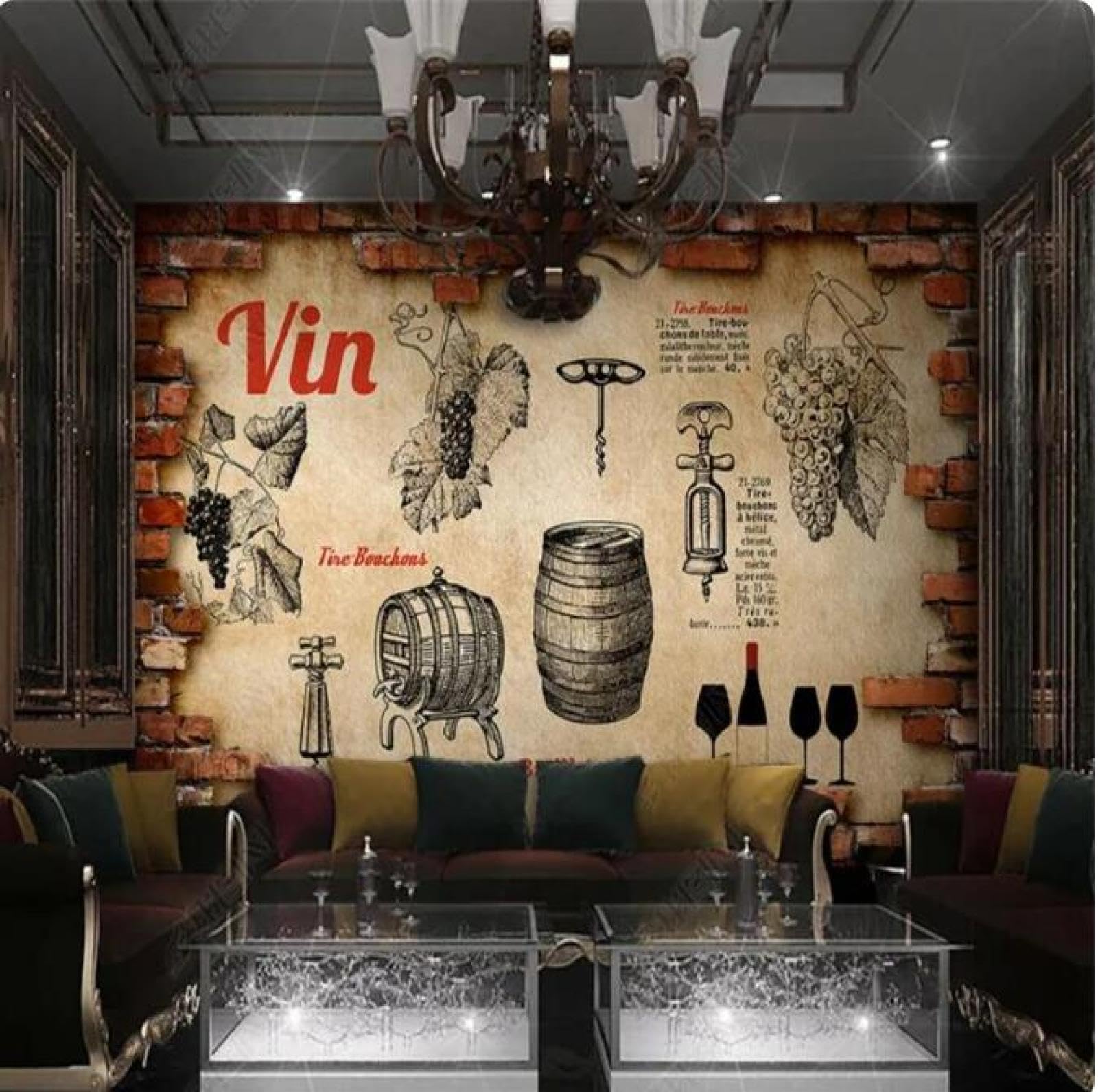 Wine Wallpaper For Walls Wine Cellar Wallpaper | Wallsauce US