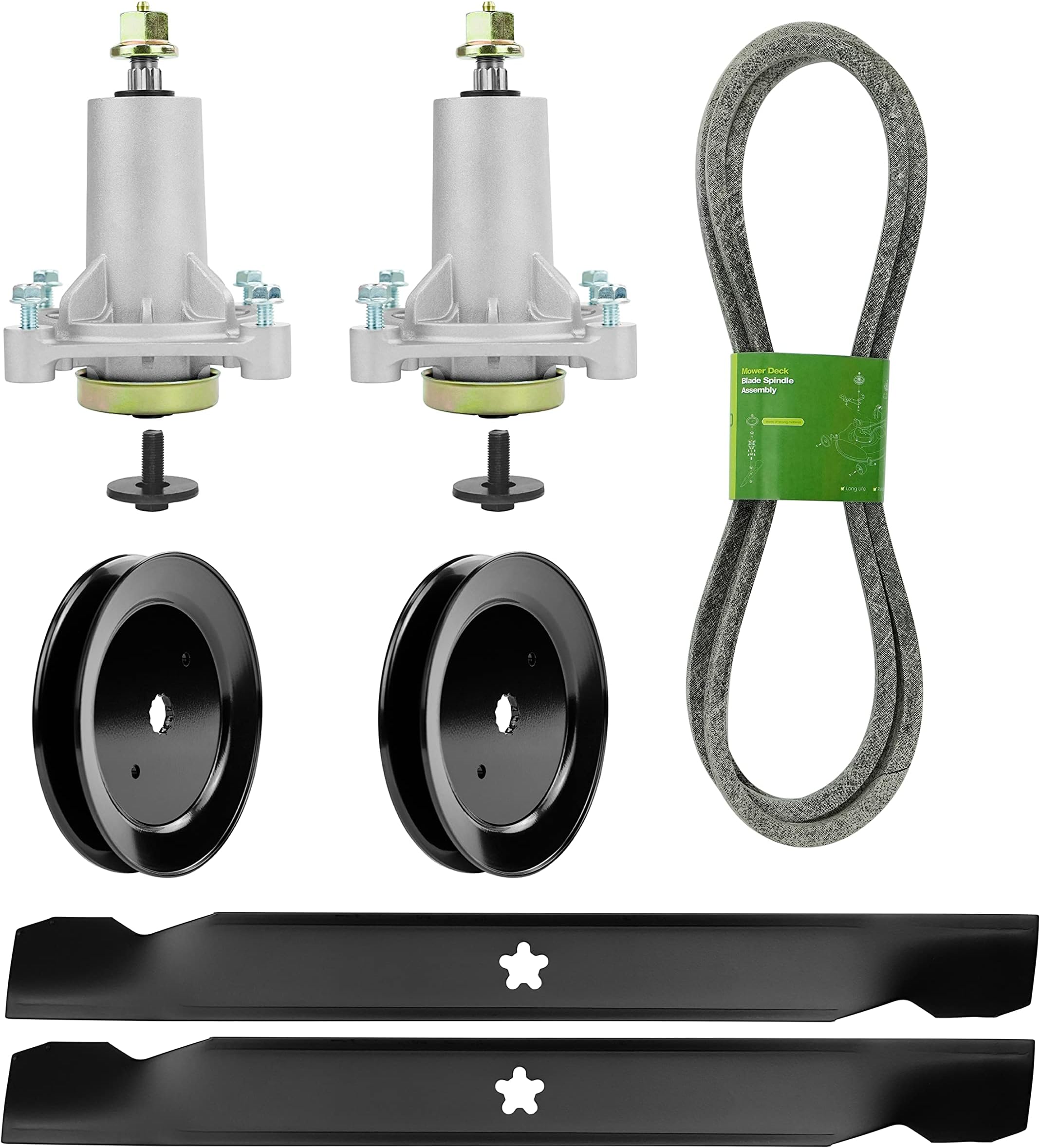 Amazon.com : q&p 42" Deck Rebuild Kit LT3000 Replaces OEM 532187281 ...