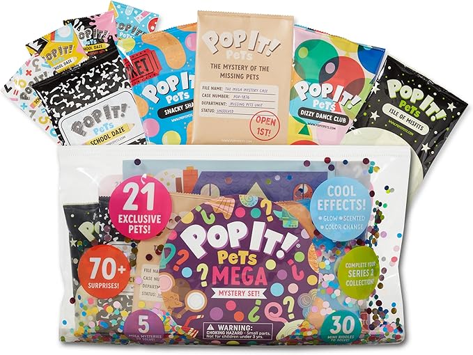 Amazon.com: Pop It! Pets - Season 2 - The MEGA Pack - The Ultimate ...