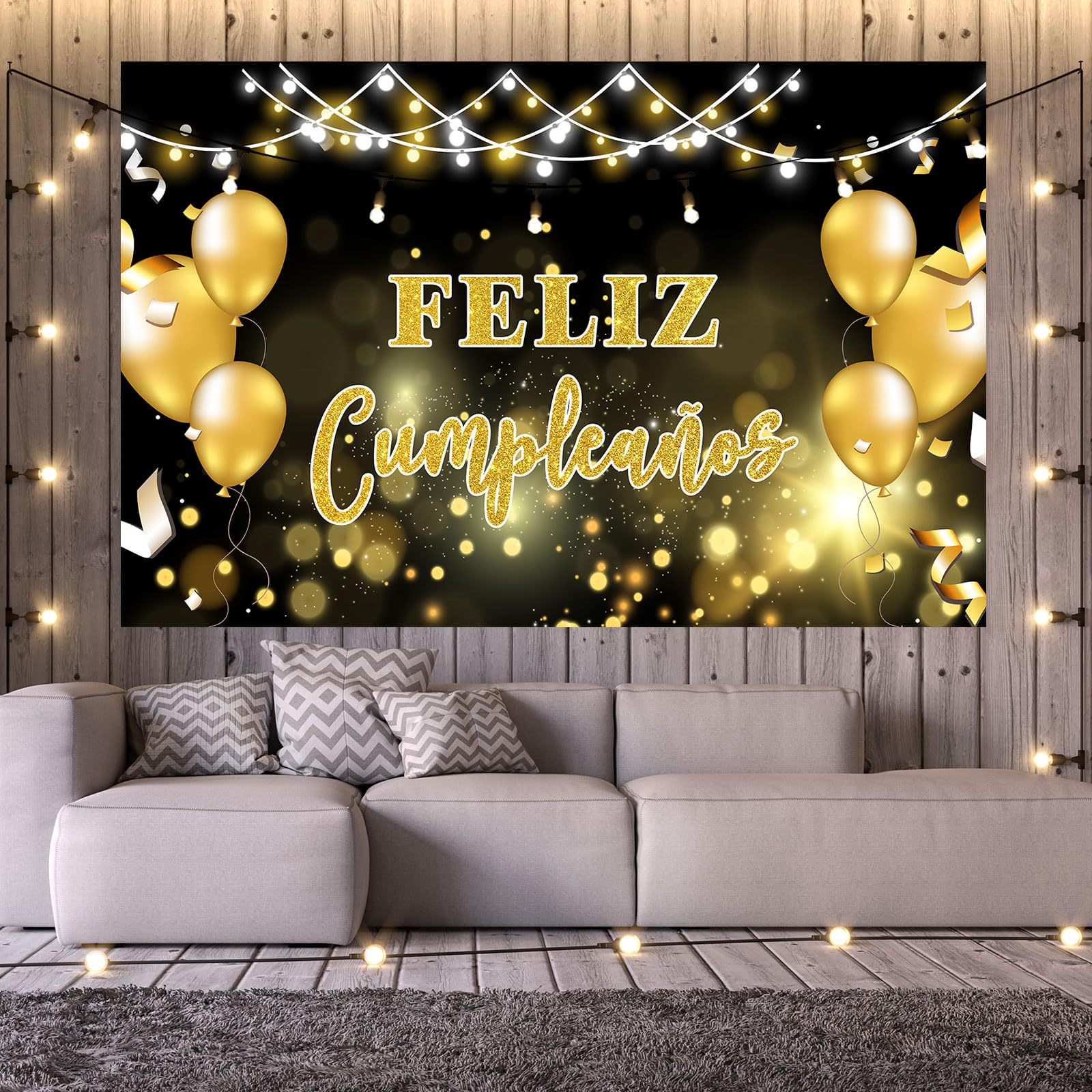 Feliz Cumpleaños Feliz Cumplea??os Backdrop 7x5ft - Spanish Happy ...
