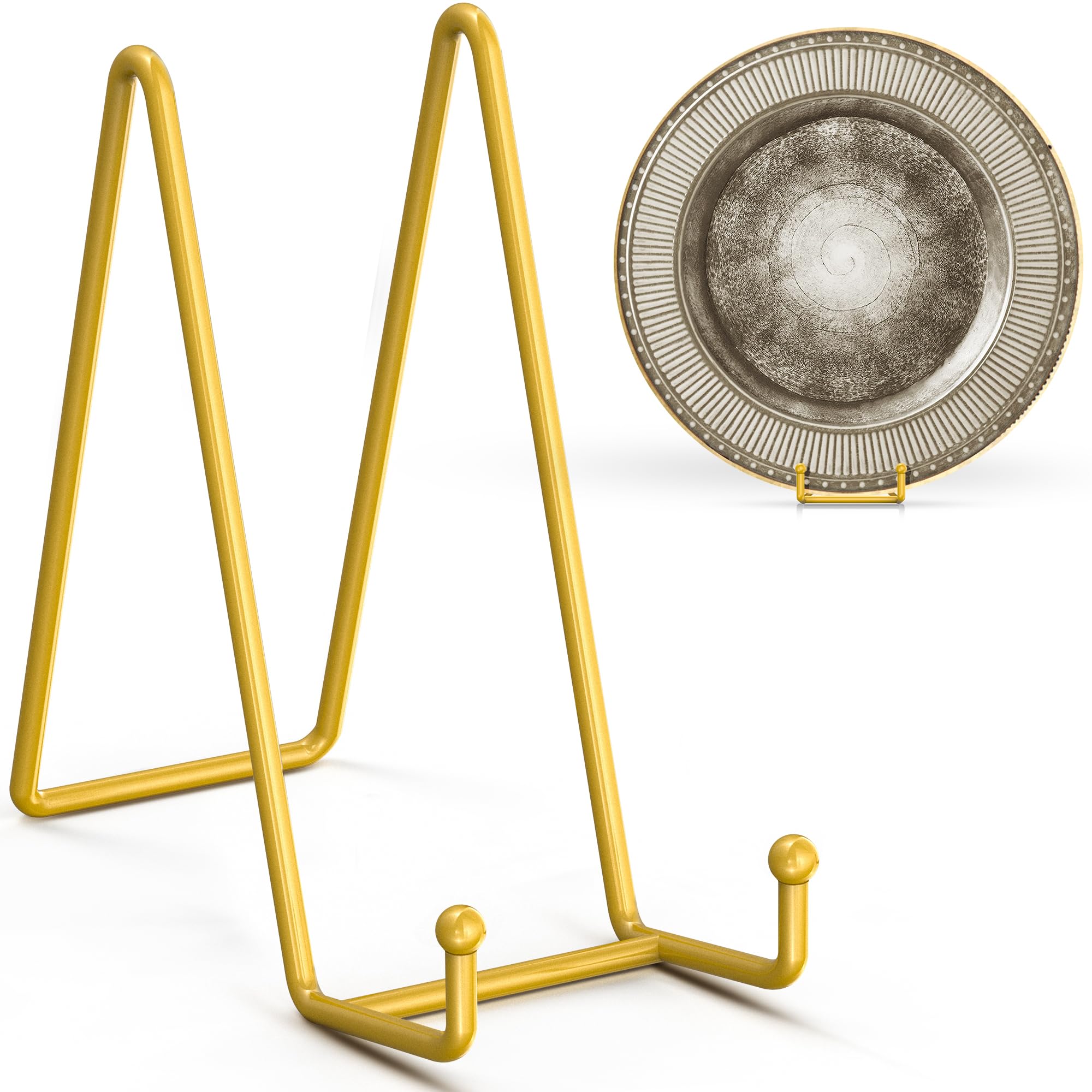 Amazon.com: TR-LIFE 4 Pack 8 Inch Plate Stands/Holder for Display ...