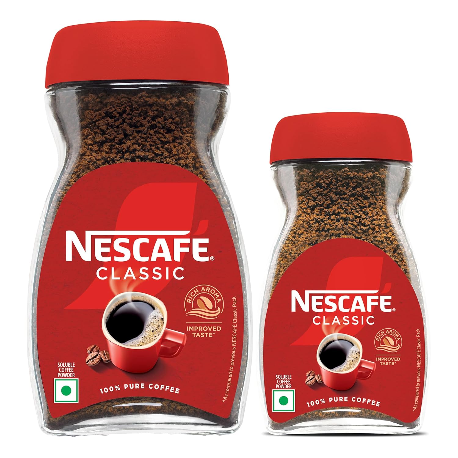 Nescafe Classic Instant Coffee Dawn Jar 200G + 100G, Ground : Amazon.in ...