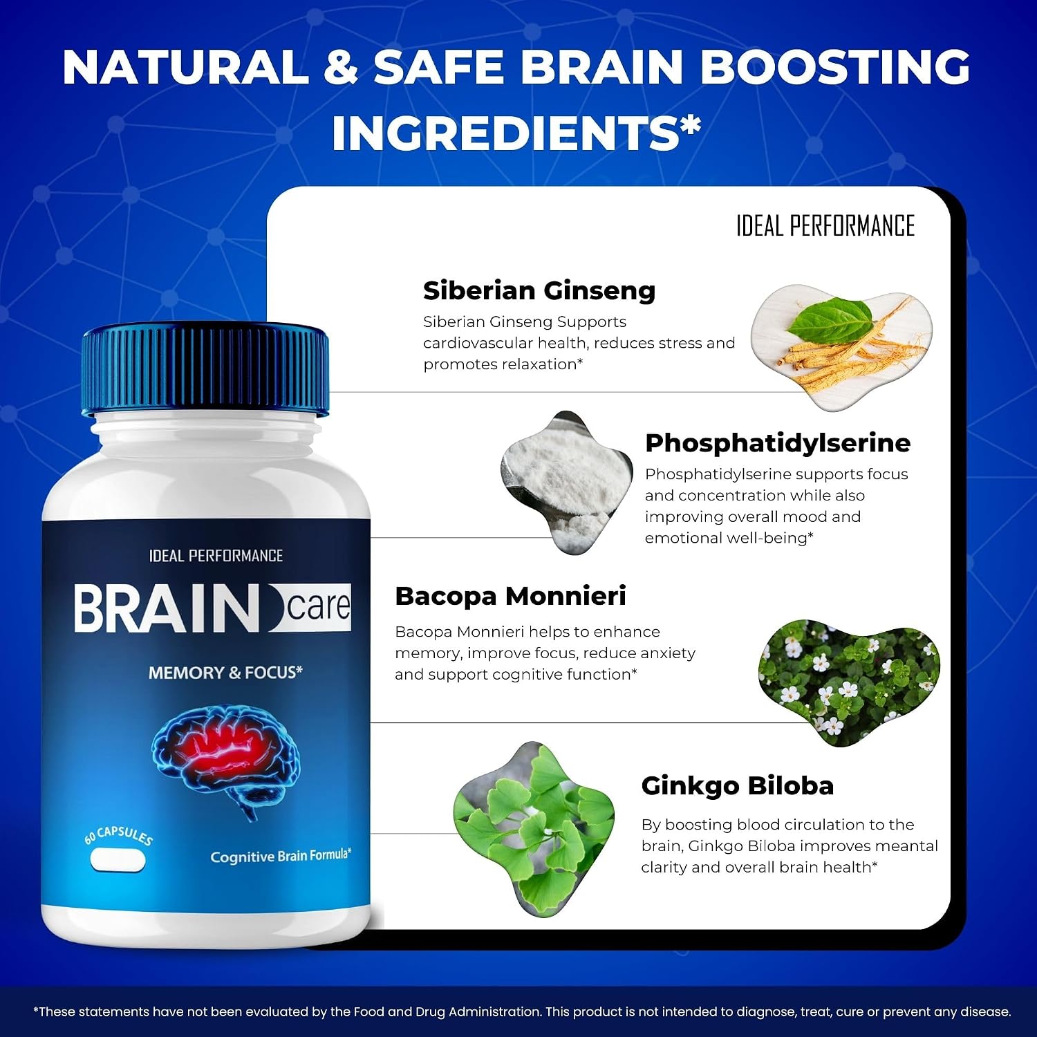 Brain Care Supplements for Memory and Focus Philippines | Ubuy