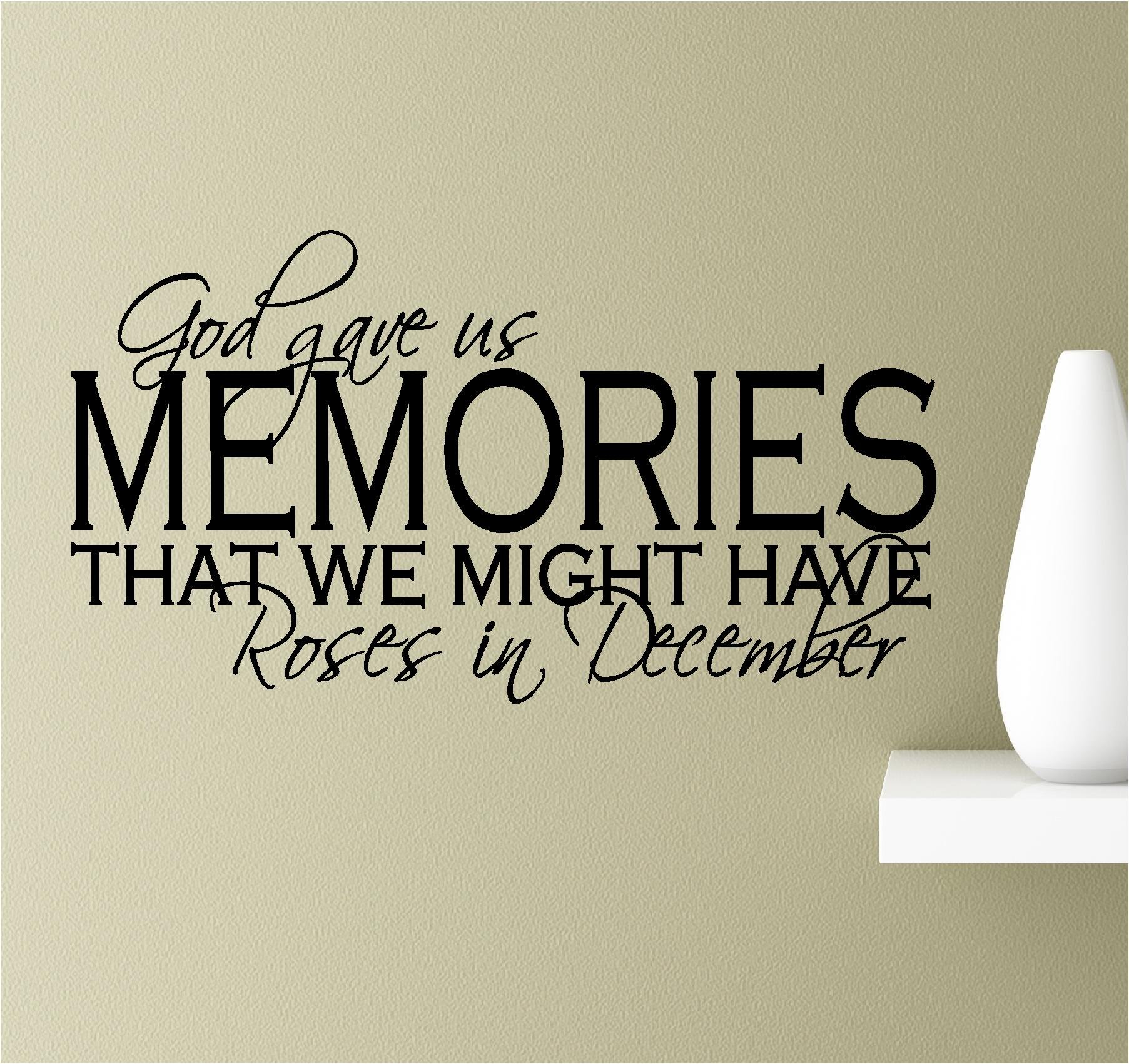 Roses In December Quote