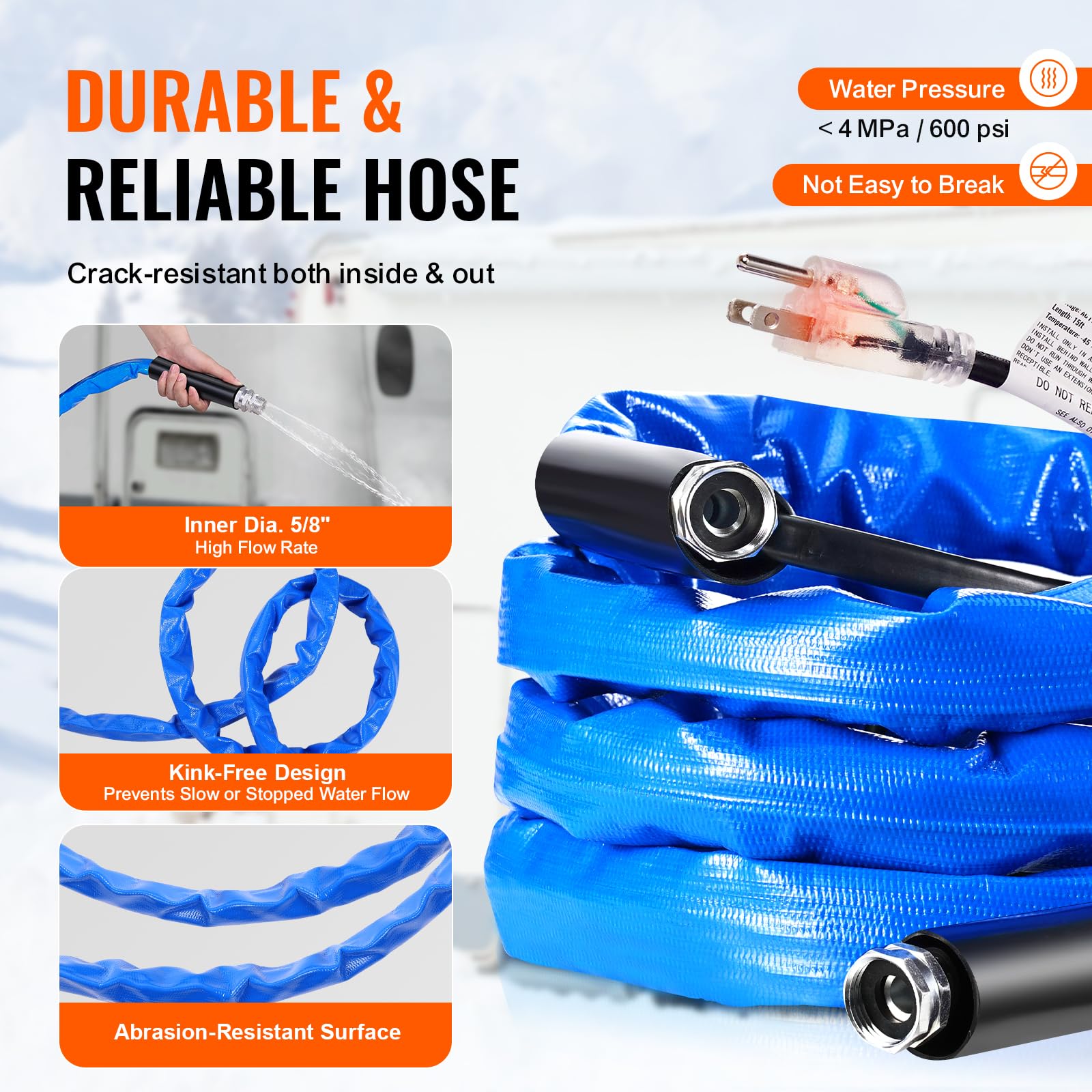 Camco Heated Drinking Water Hose