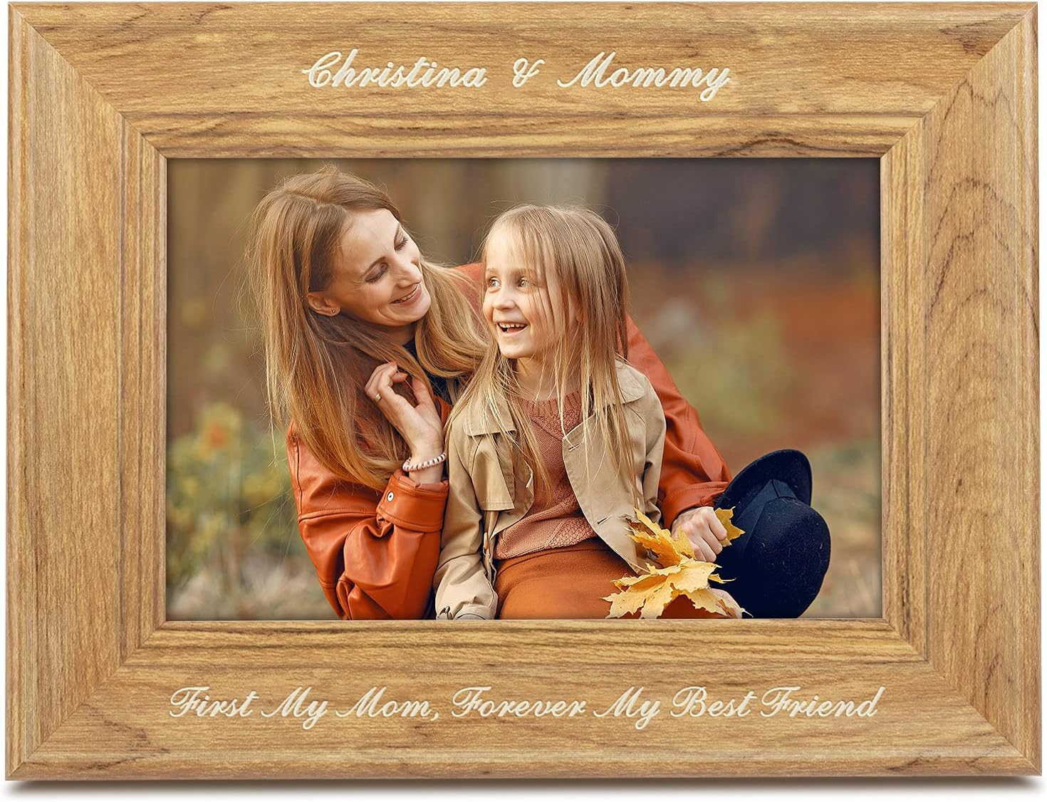 Amazon.com - Personalized Engraved Picture Frame for Mom - 4x6 ...