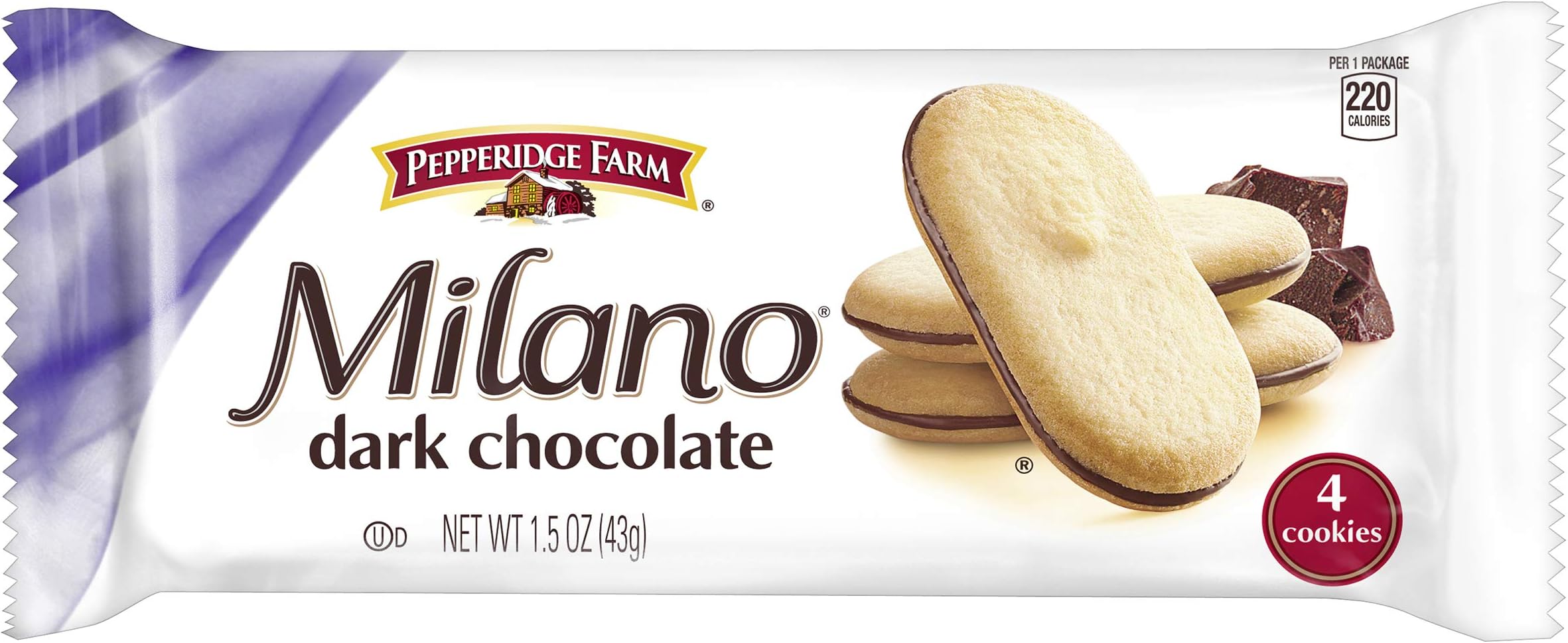 Amazon.com: Pepperidge Farm Milano Cookies, Mint, 10 Packs, 2 Cookies ...