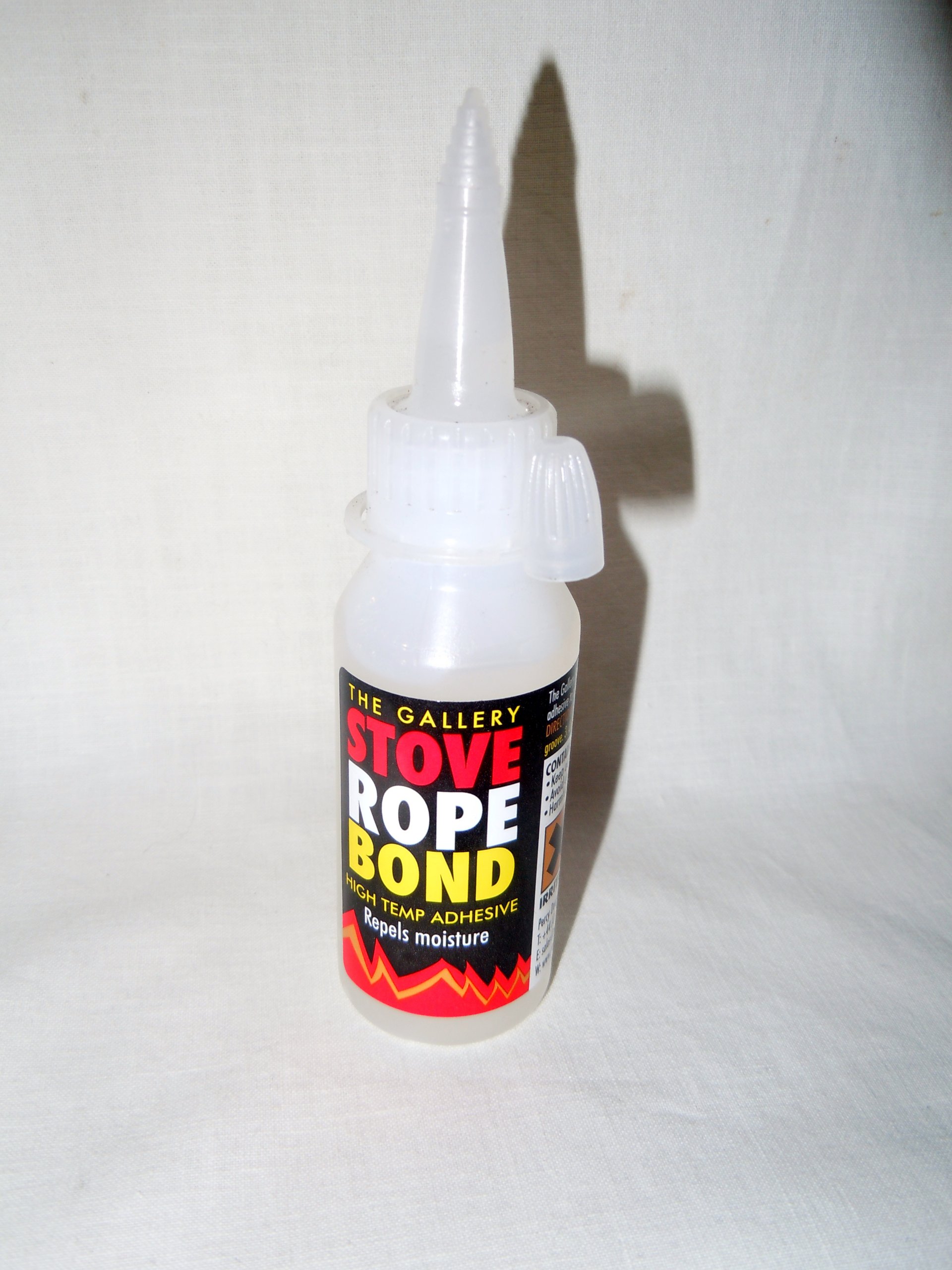 Galleon Fireplaces STOVE ROPE BOND HIGH TEMP ADHESIVE GLUE : Amazon.co ...